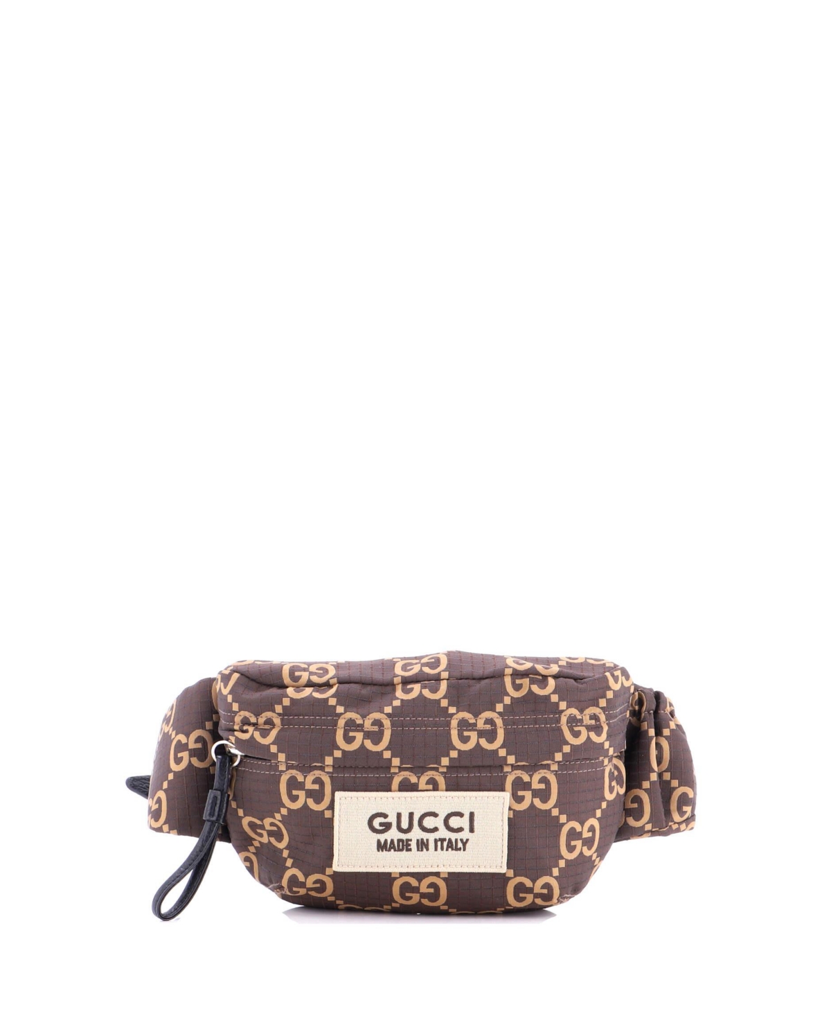 Click here for Pre-Owned Gucci Ripstop Belt Bag Gg Nylon and Leat... prices