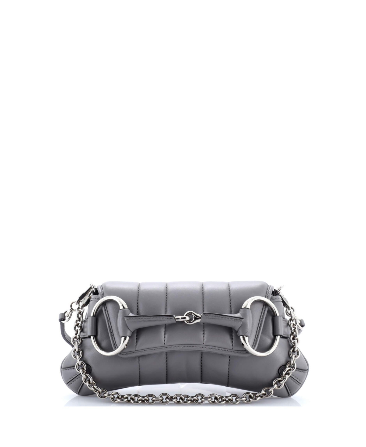 Click here for Pre-Owned Gucci Small Horsebit Chain Shoulder Bag... prices