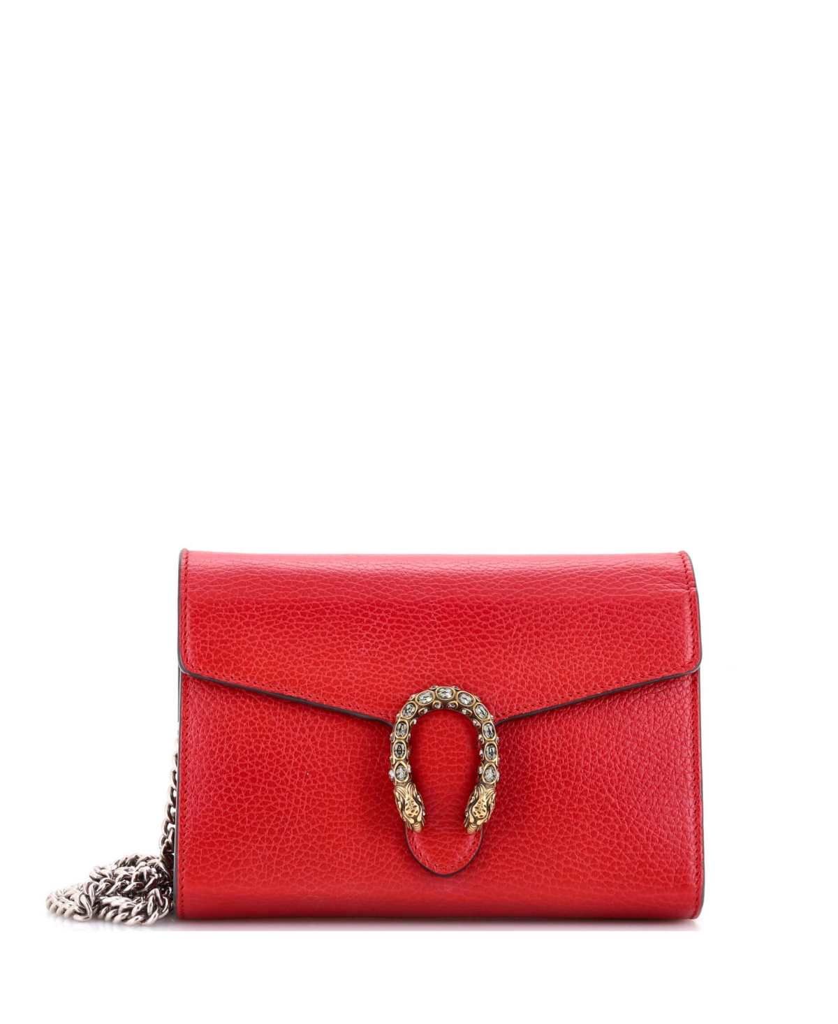 Click here for Pre-Owned Gucci Small Dionysus Chain Wallet Leathe... prices