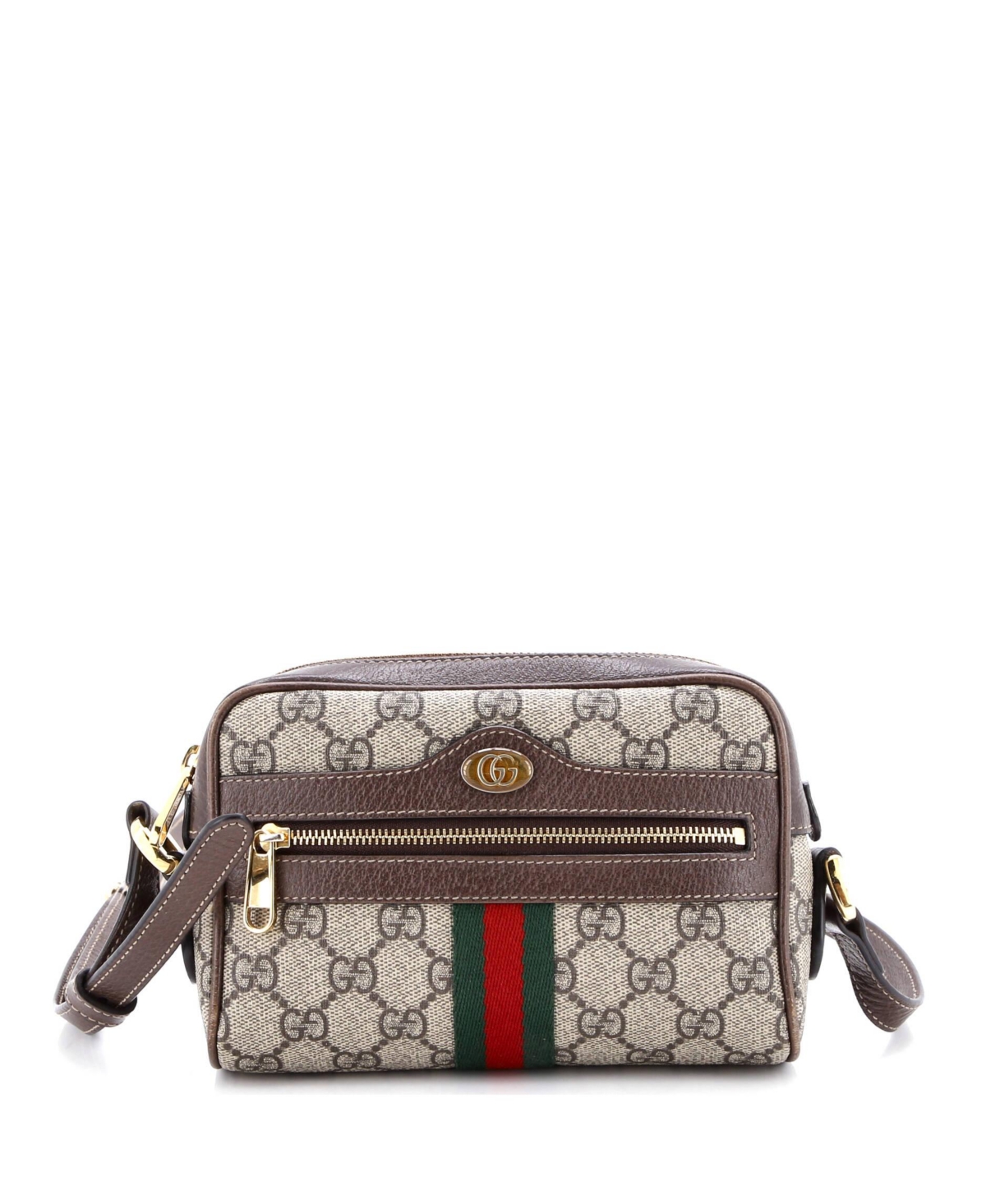 Click here for Pre-Owned Gucci Mini Ophidia Shoulder Bag Gg Coate... prices