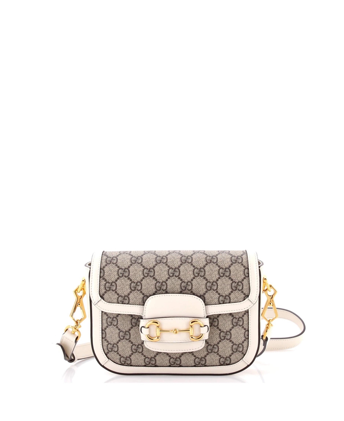 Click here for Pre-Owned Gucci Mini Horsebit 1955 Shoulder Bag Gg... prices
