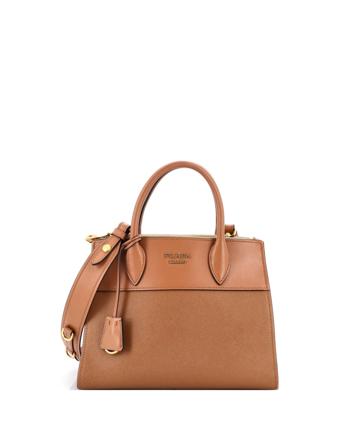 Click here for Pre-Owned Prada Small Paradigme Tote Saffiano with... prices