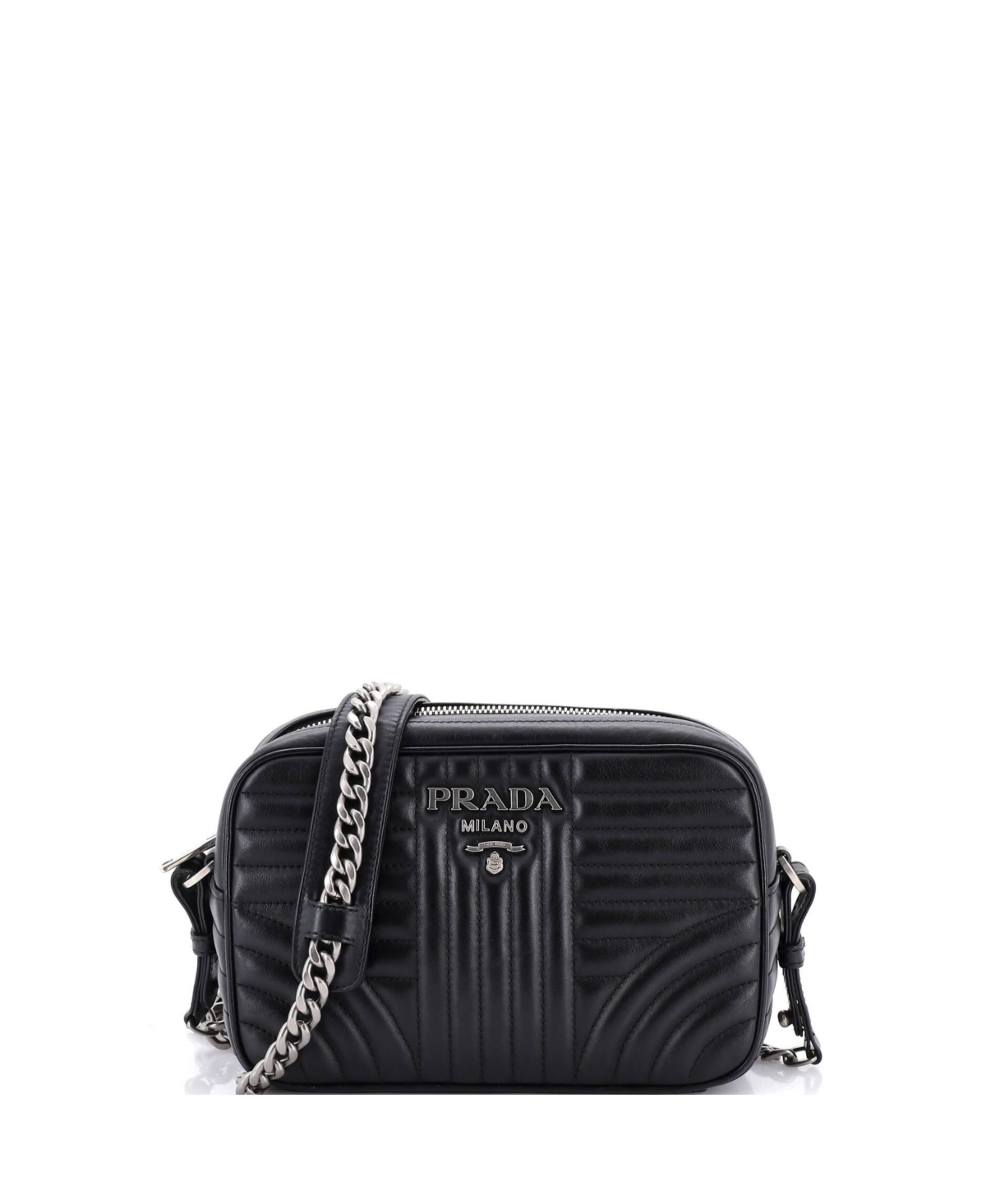 Click here for Pre-Owned Prada Small Camera Bag Diagramme Quilted... prices