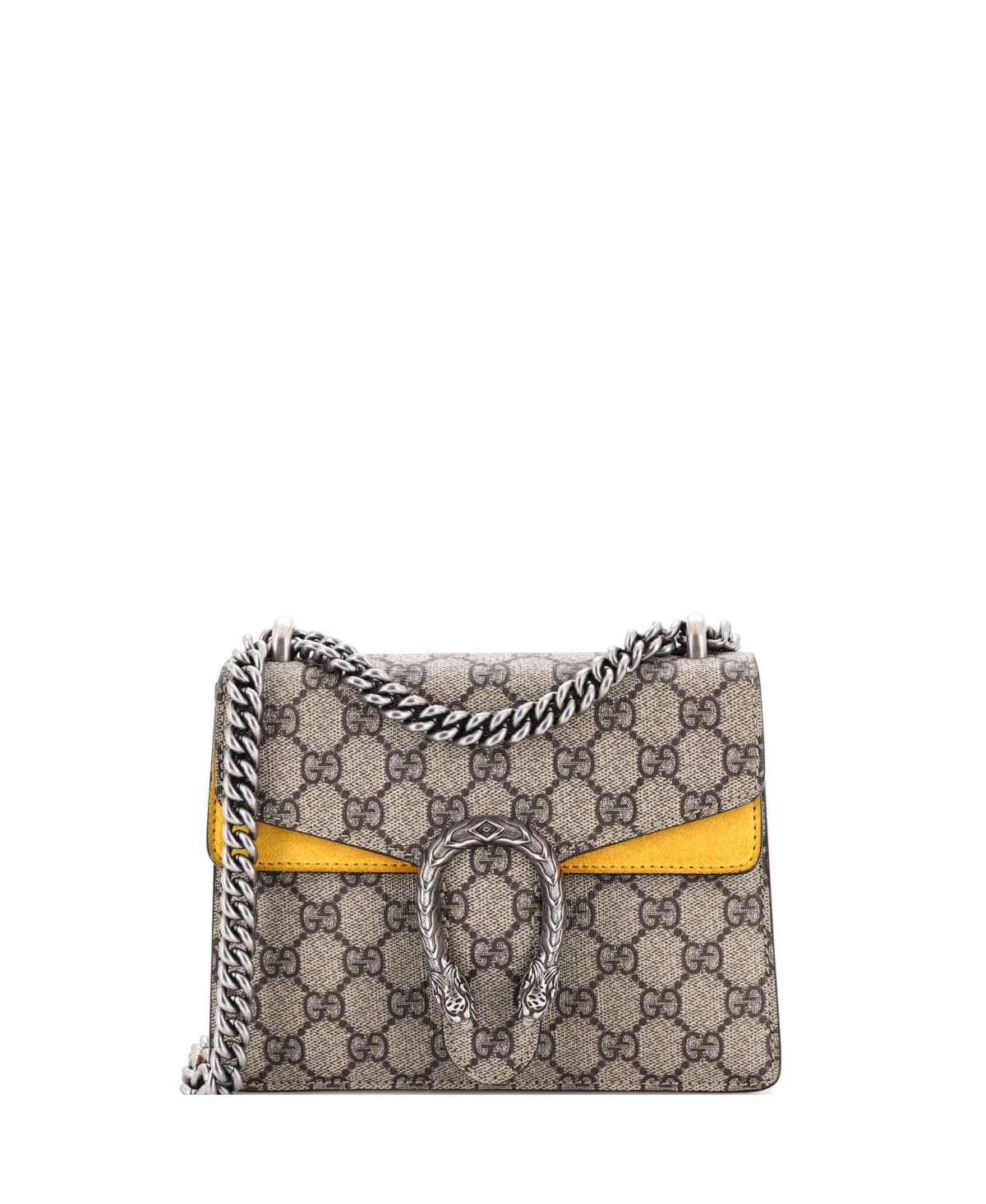 Click here for Pre-Owned Gucci Mini Dionysus Bag Gg Coated Canvas... prices