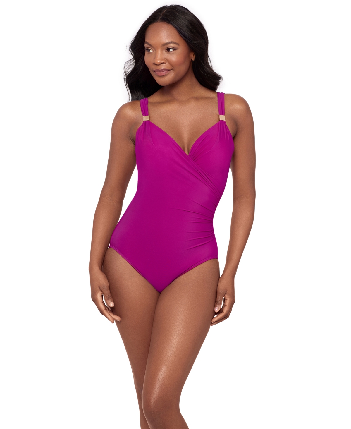 Click here for Miraclesuit Razzle Dazzle Siren Twist-Front Underw... prices