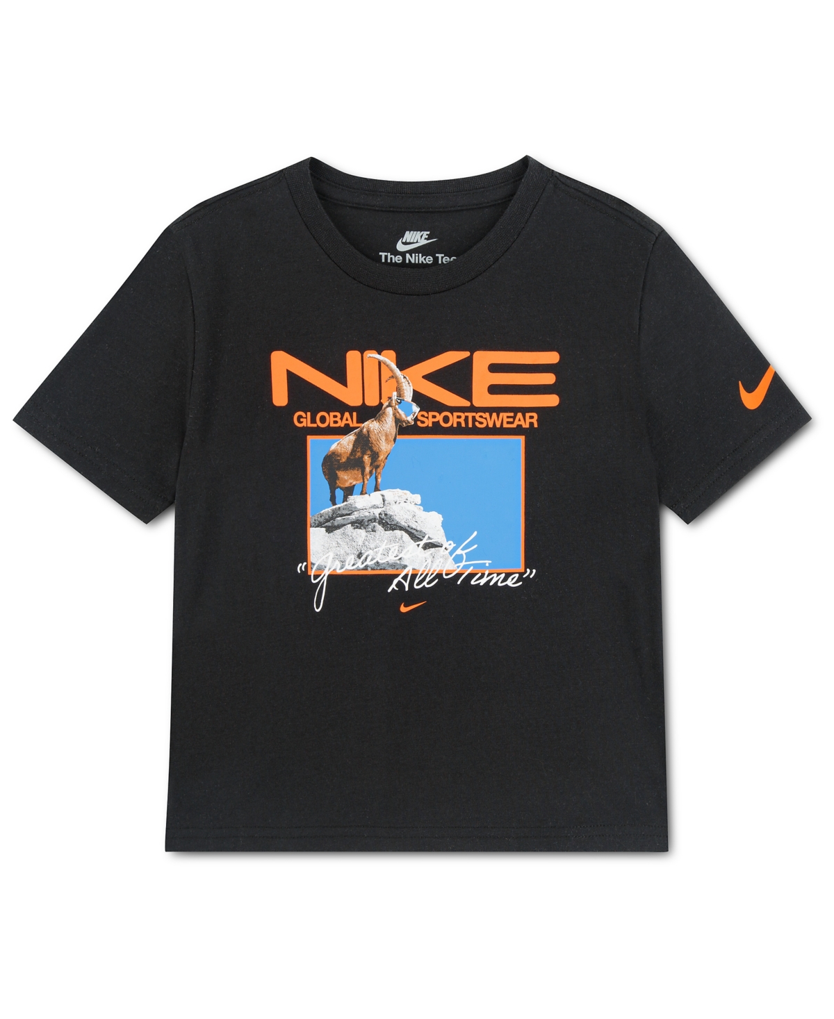 Click here for Nike Toddler Boys 2T-4T Goat Sportswear Graphic T-... prices