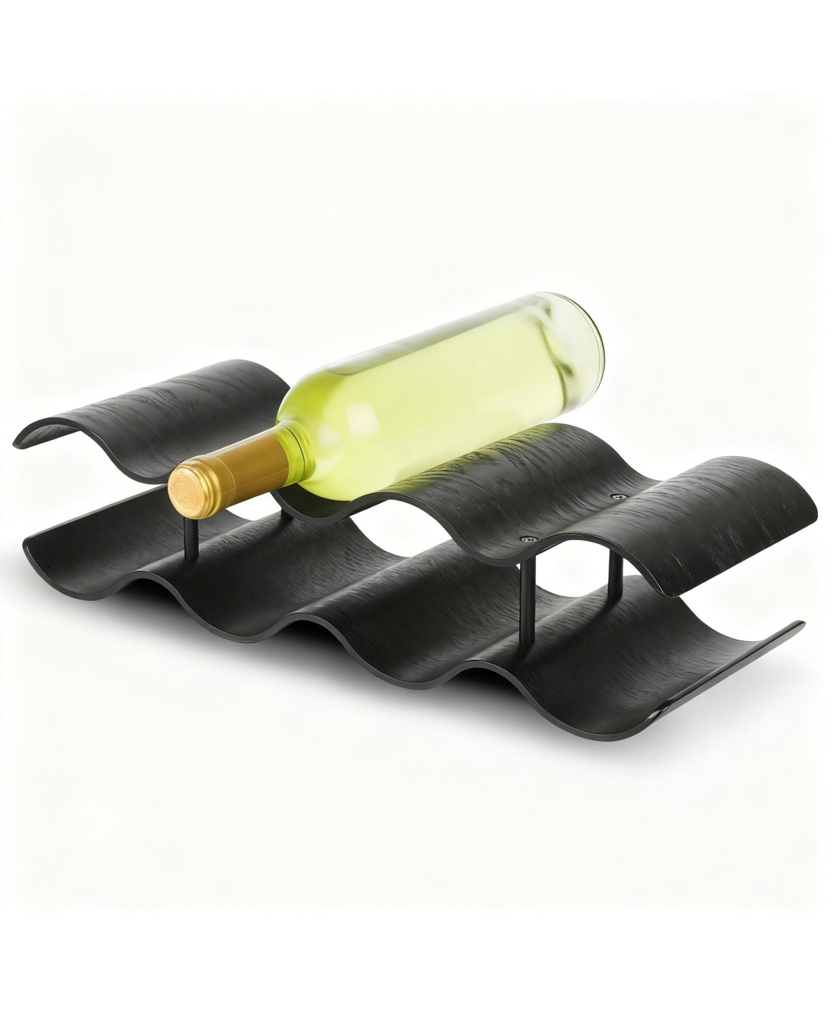 Click here for Yigii Countertop Wine shelf Wooden Storage Wavy Or... prices