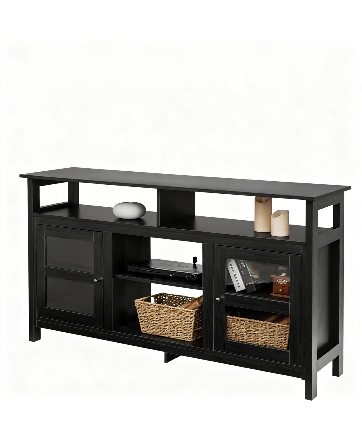 Click here for Yigii Farmhouse Table 2 Cabinets 4 Shelves Electri... prices