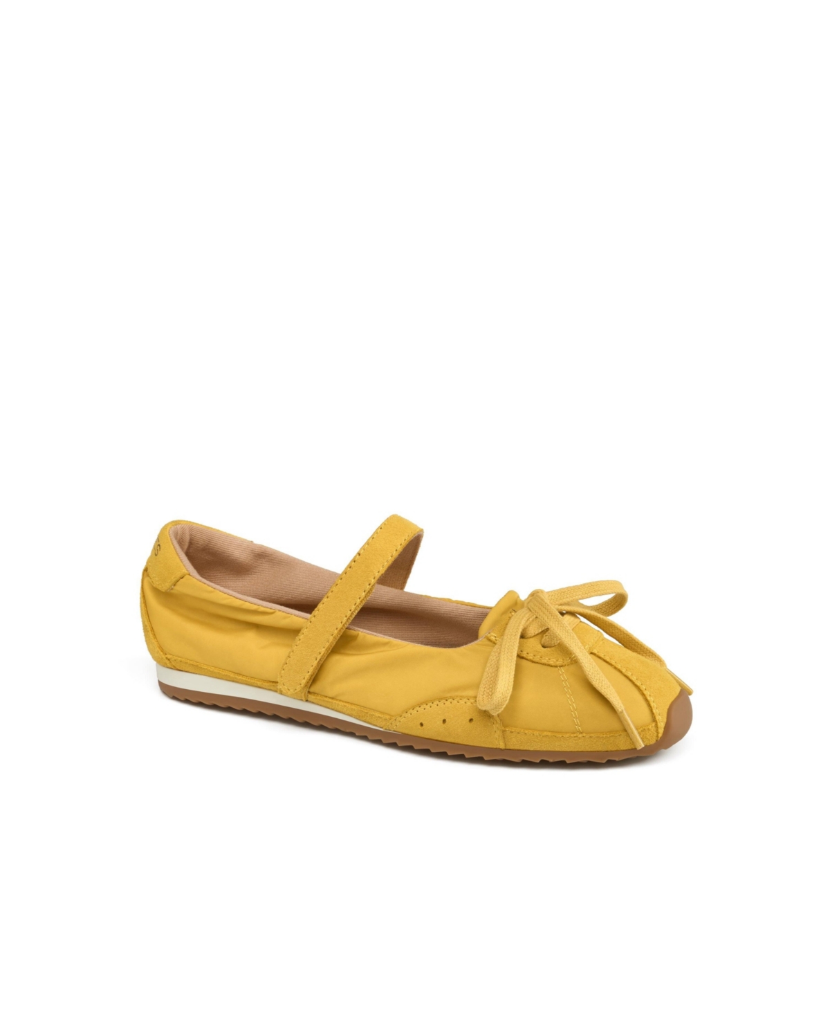 Click here for JSlides Womens Pavia Nylon and Suede Mary Jane Sne... prices