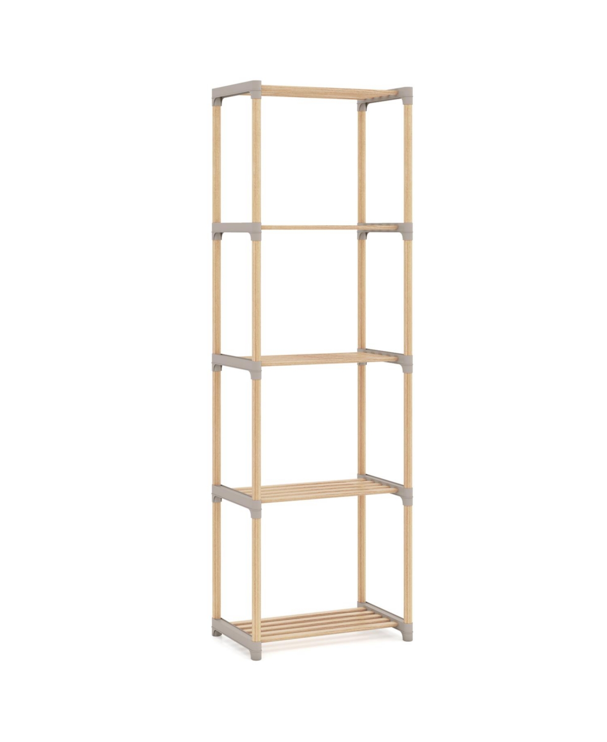 Click here for Slickblue 5 Tier Open Bookshelf Storage for Home O... prices