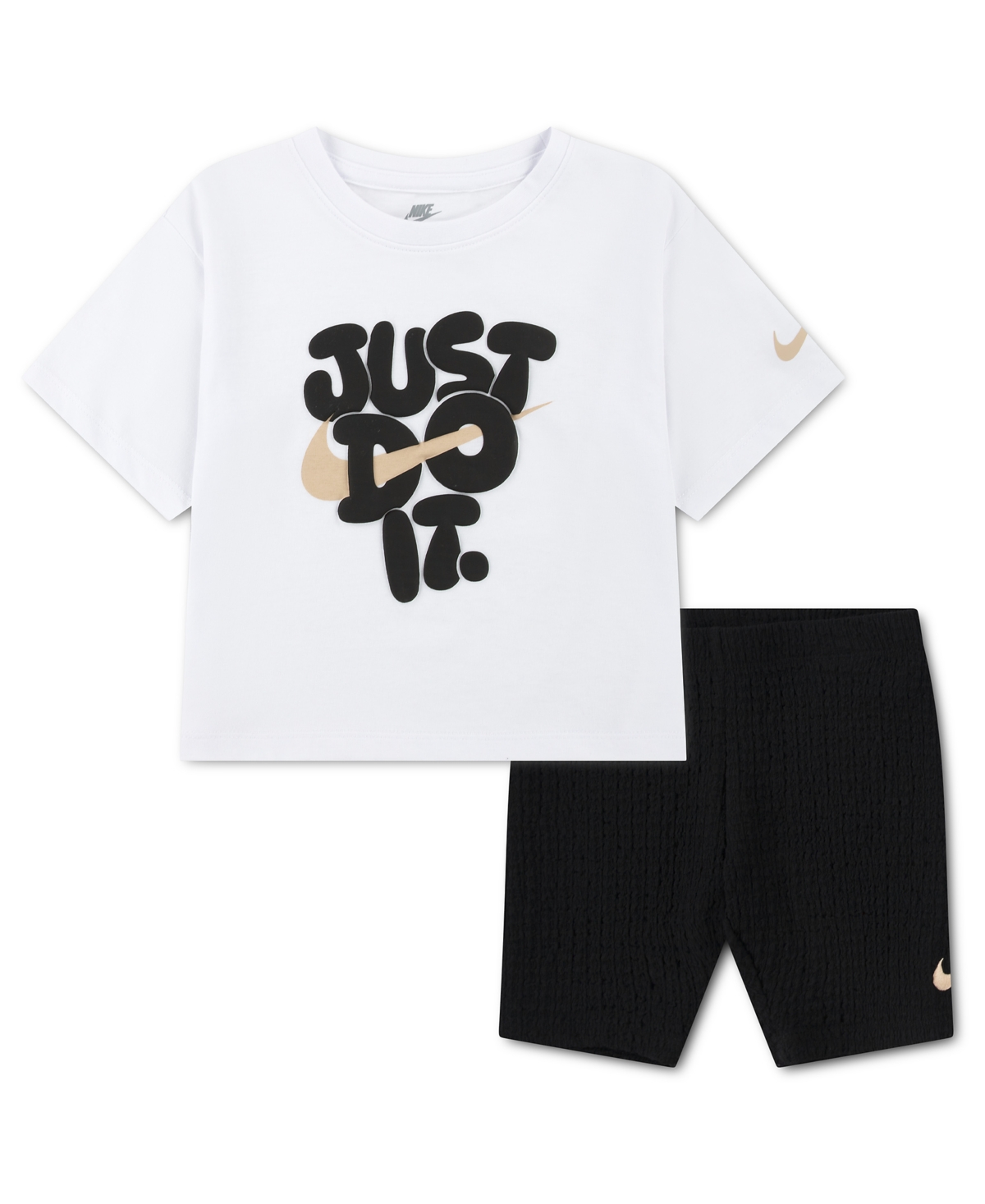 Click here for Nike Girls 4-6X Bold Play T-Shirt and Bike Shorts... prices