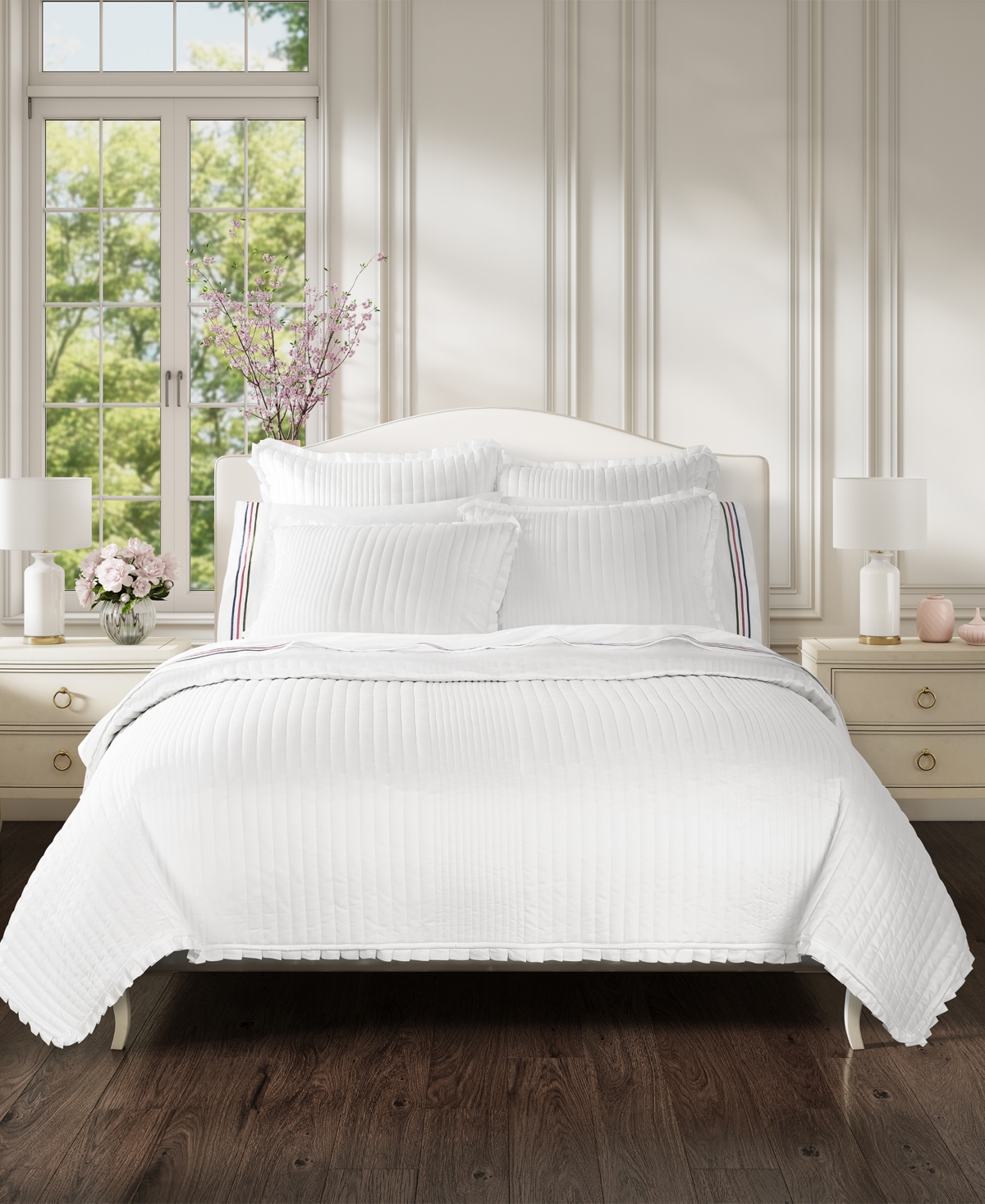 Click here for Piper & Wright Savannah Solid 3-Pc. Quilt Set  Ful... prices