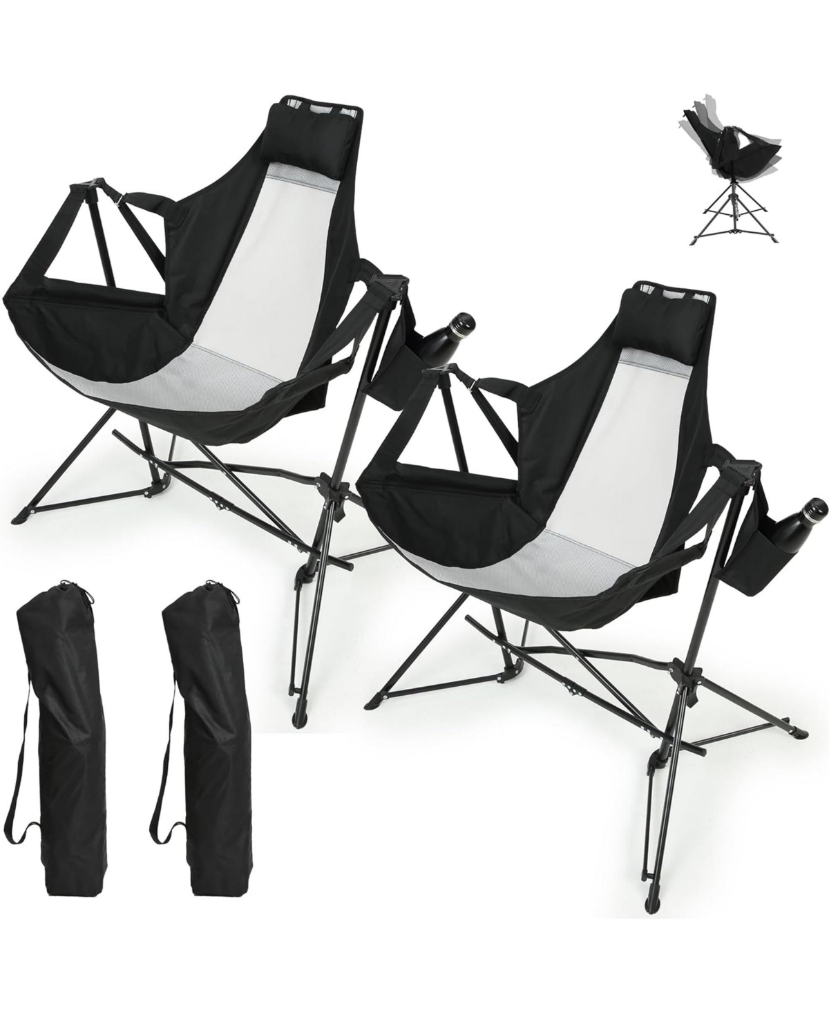 Click here for Rainsken Hammock Camping Chairs Set of 2 - Folding... prices