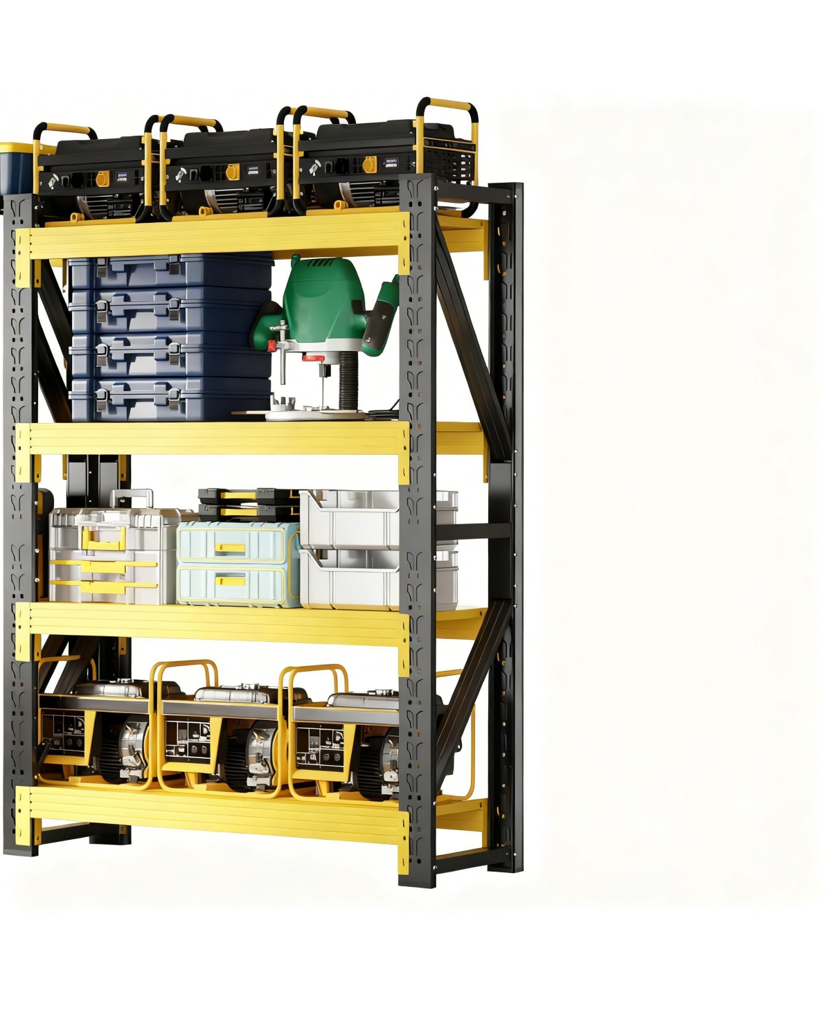 Click here for Yigii Garage Shelving Heavy Duty Adjustable Metal... prices