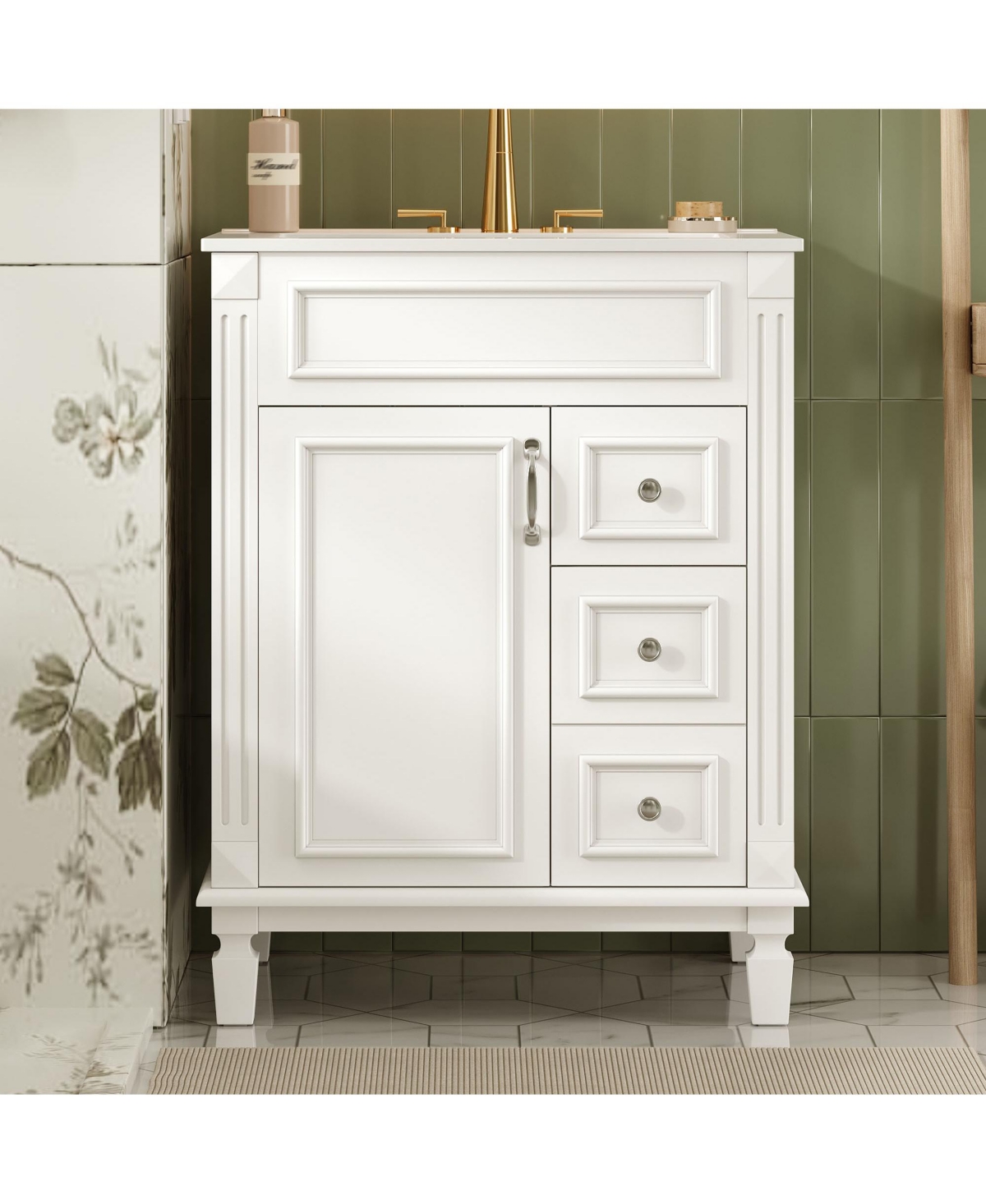 Click here for Busdays 24" Bathroom Vanity with Ceramic Sink... prices