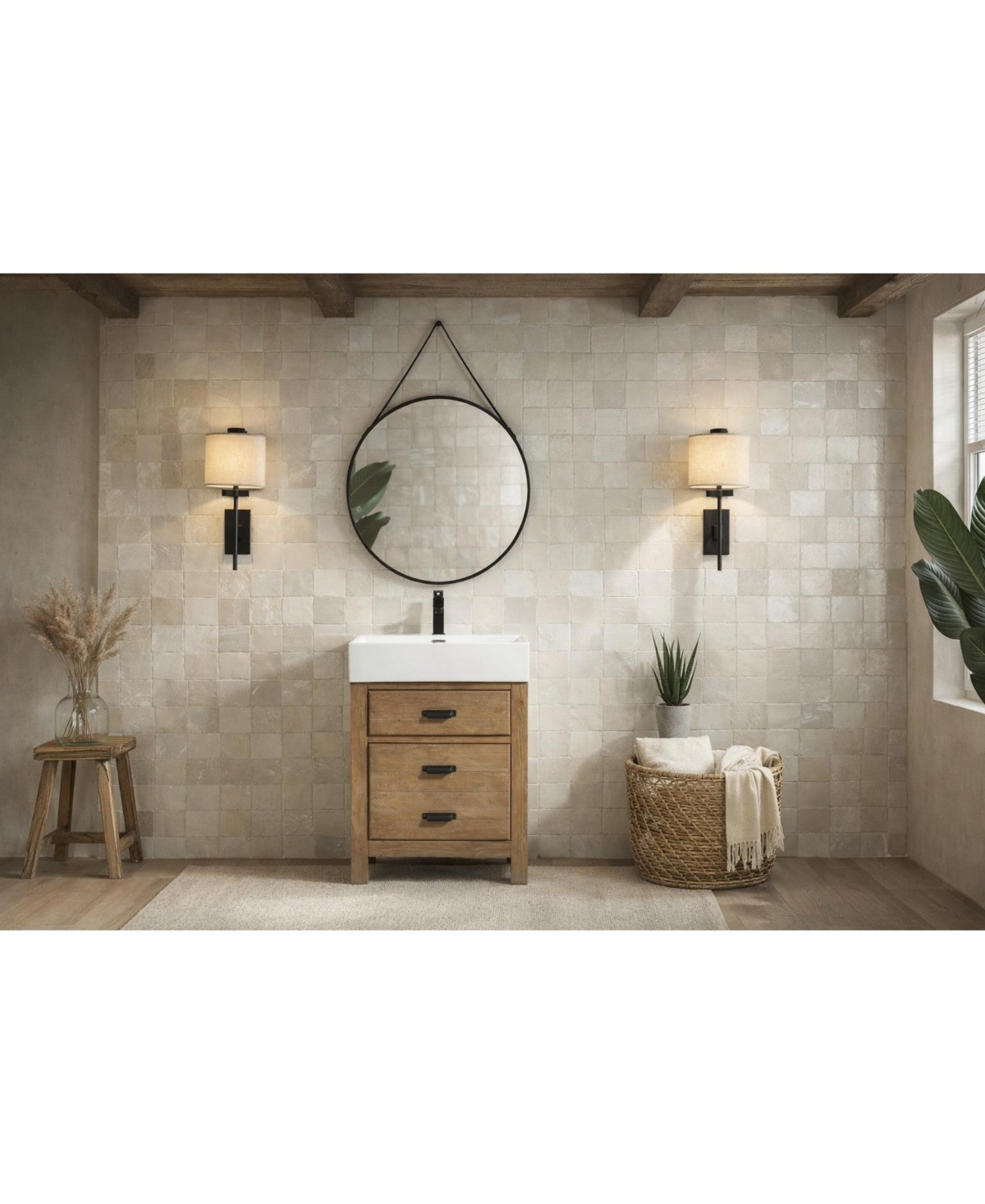 Click here for Ari Bath Ava 24" Bathroom Vanity Weathered -... prices