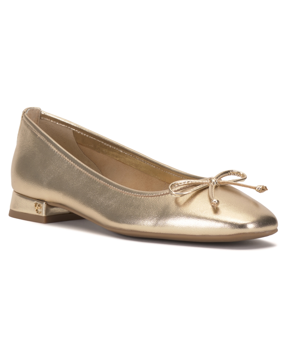 Click here for Vince Camuto Womens Jenlea Almond-Toe Block-Heel B... prices