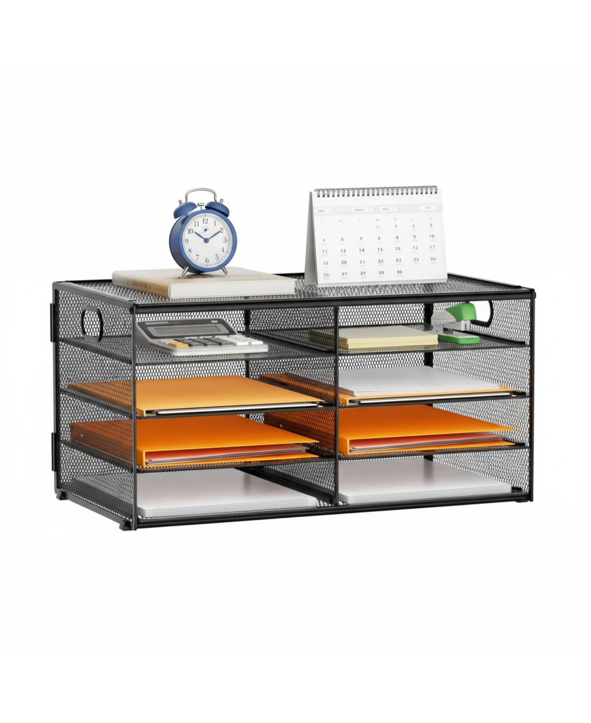 Click here for Yigii 5 Tier 8 Compartment Mesh Desk Organizer Por... prices