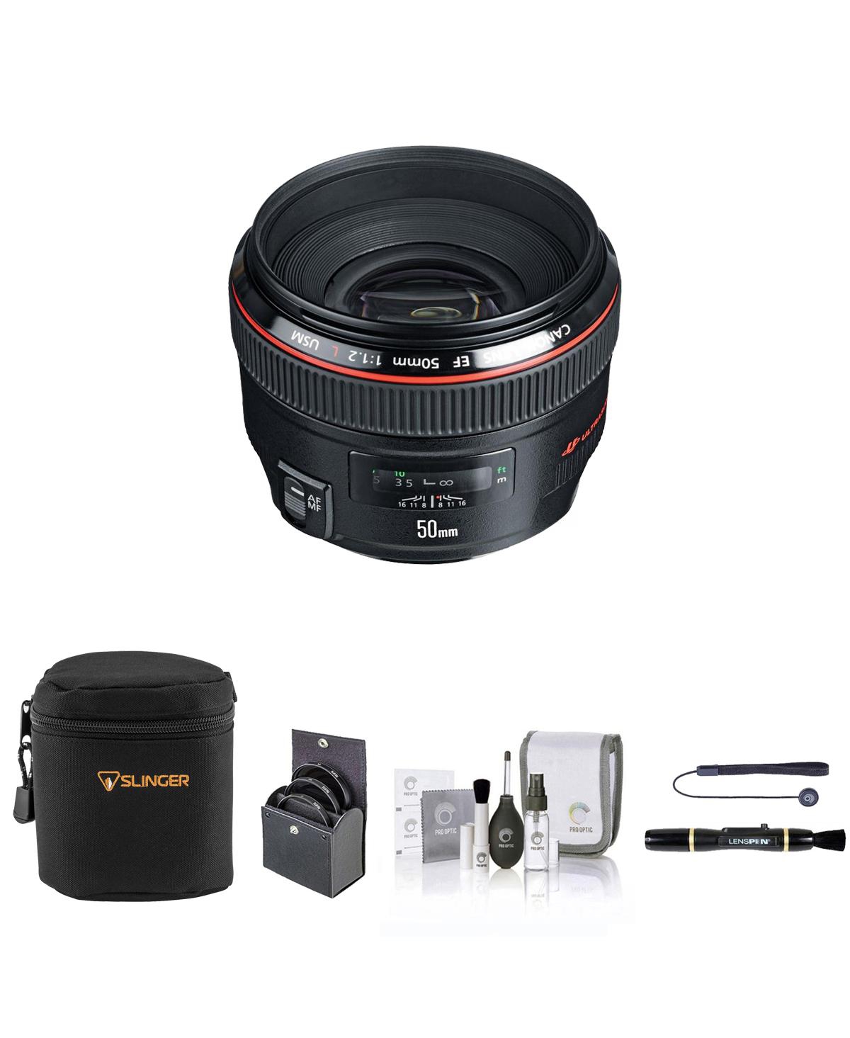 Click here for Canon Ef 50mm f/1.2L Usm Lens  Bundle with ProOpti... prices