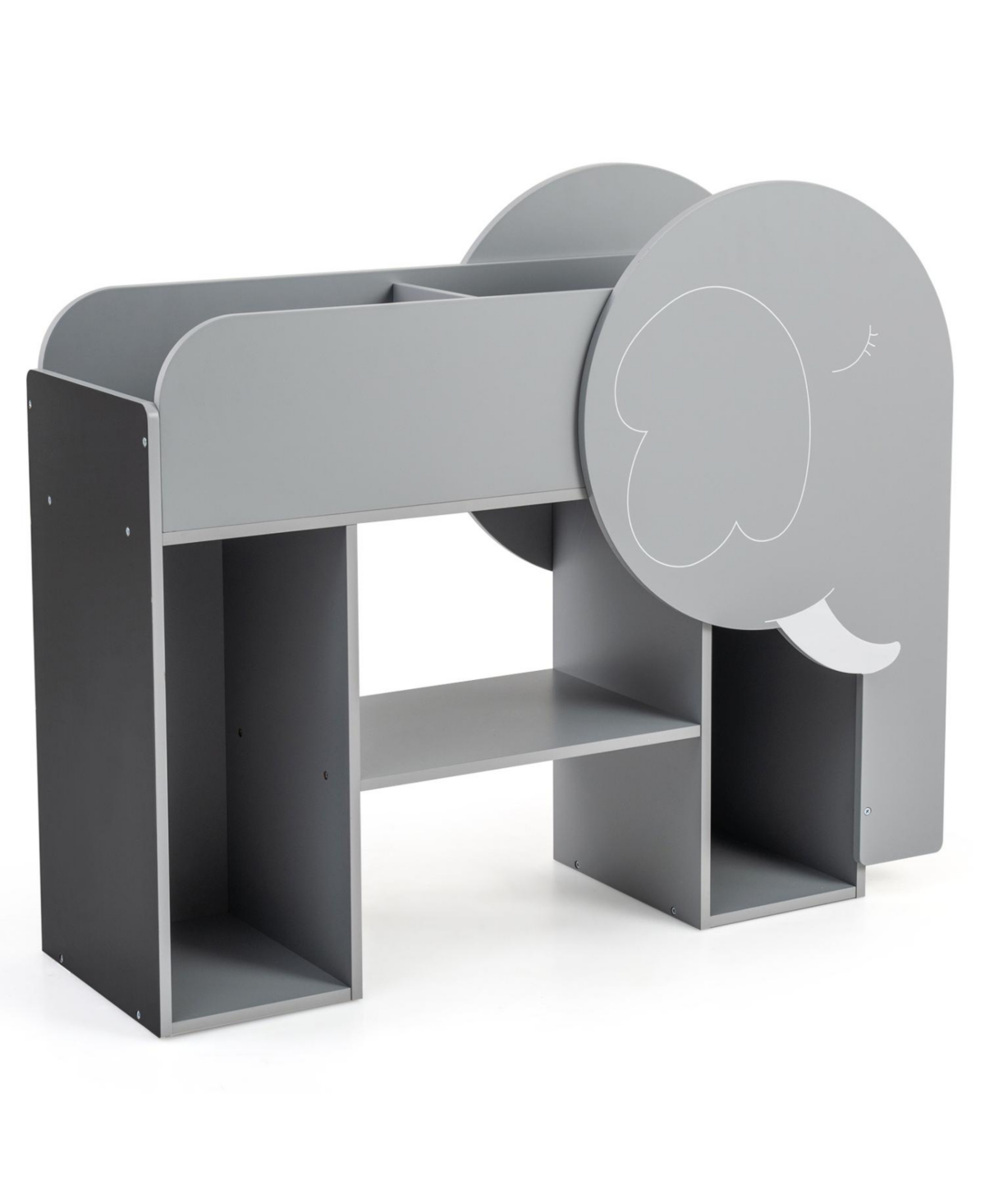 Click here for Slickblue Montessori Bookshelf with Elephant Shape... prices