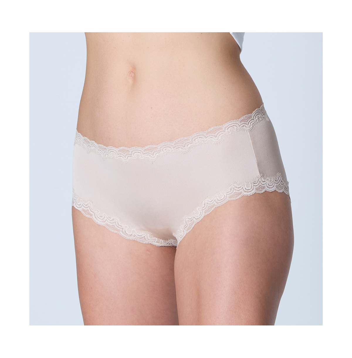Click here for Uwila Warrior Soft Silk Lace Brief - Smoke grey prices