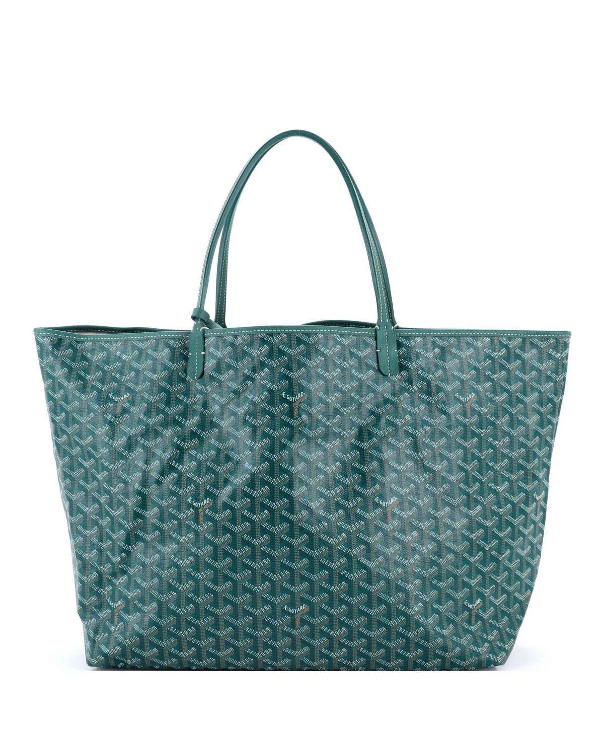 Click here for Pre-Owned Goyard Gm Saint Louis Tote Coated Canvas... prices