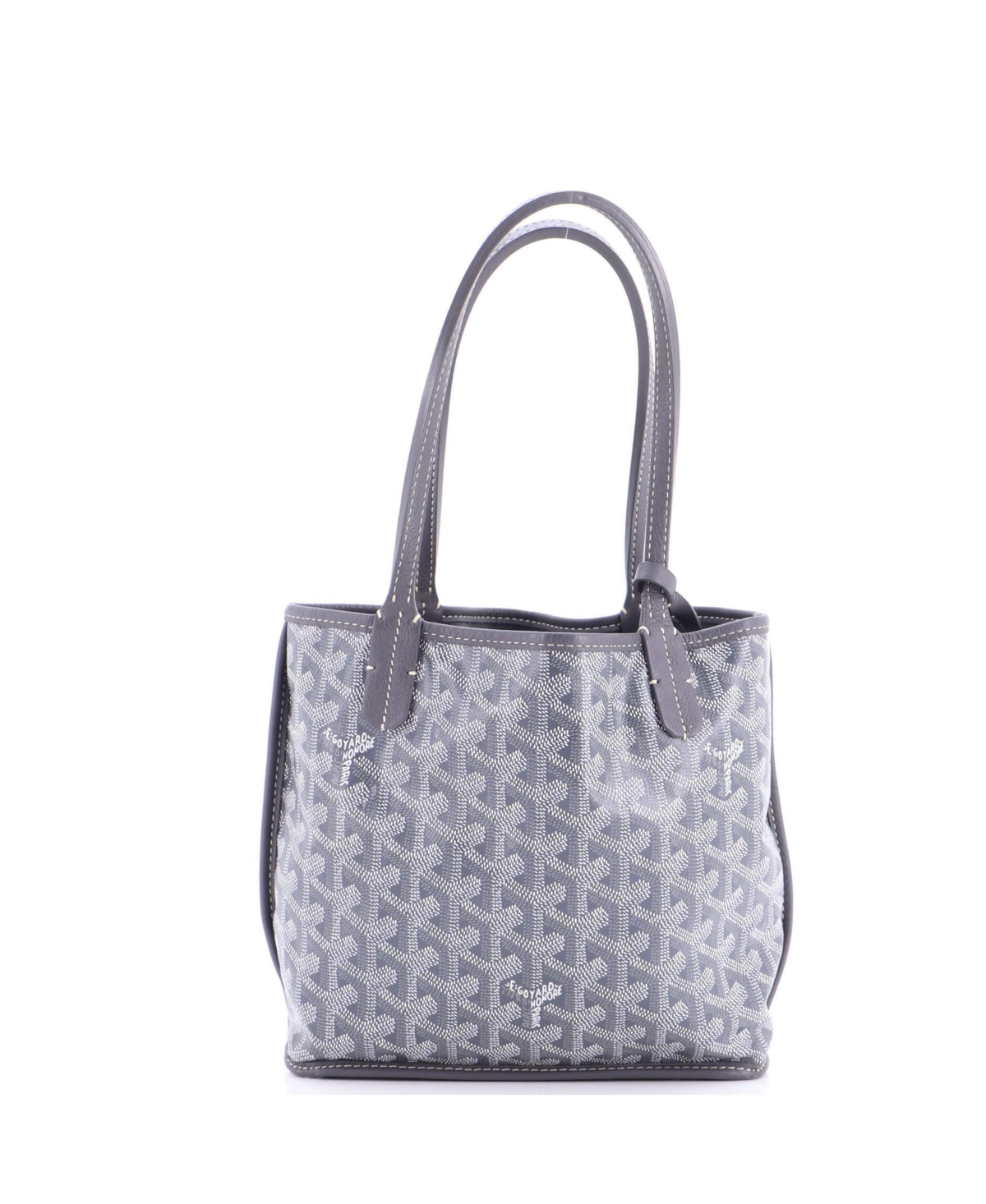 Click here for Pre-Owned Goyard Mini Anjou Reversible Tote Coated... prices