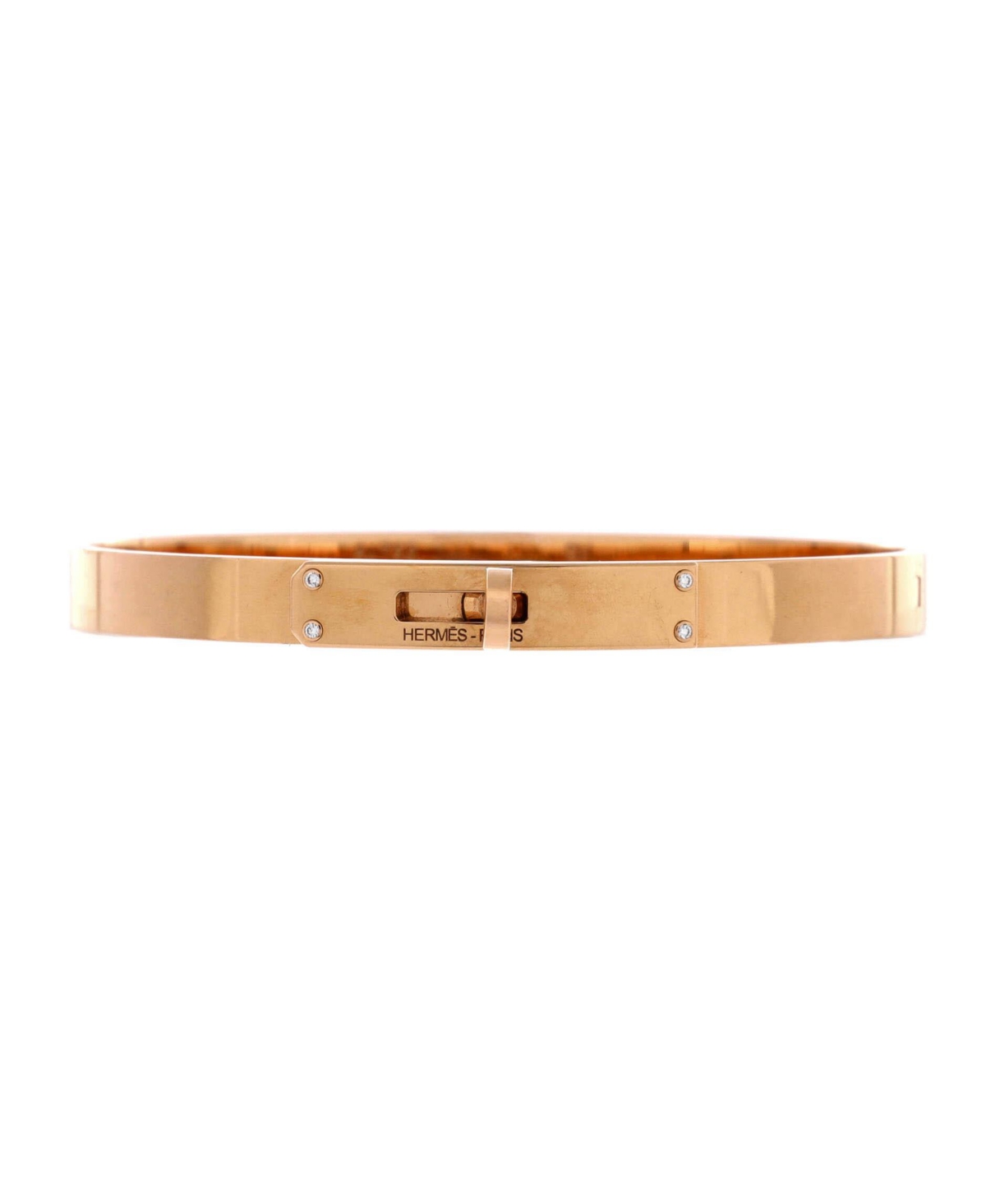 Click here for Pre-Owned HERMES Kelly Bracelet - 18k rose gold prices