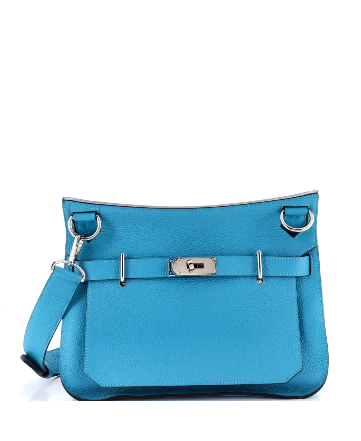 Click here for Pre-Owned Hermes 31 Jypsiere Bag Clemence - Blue prices