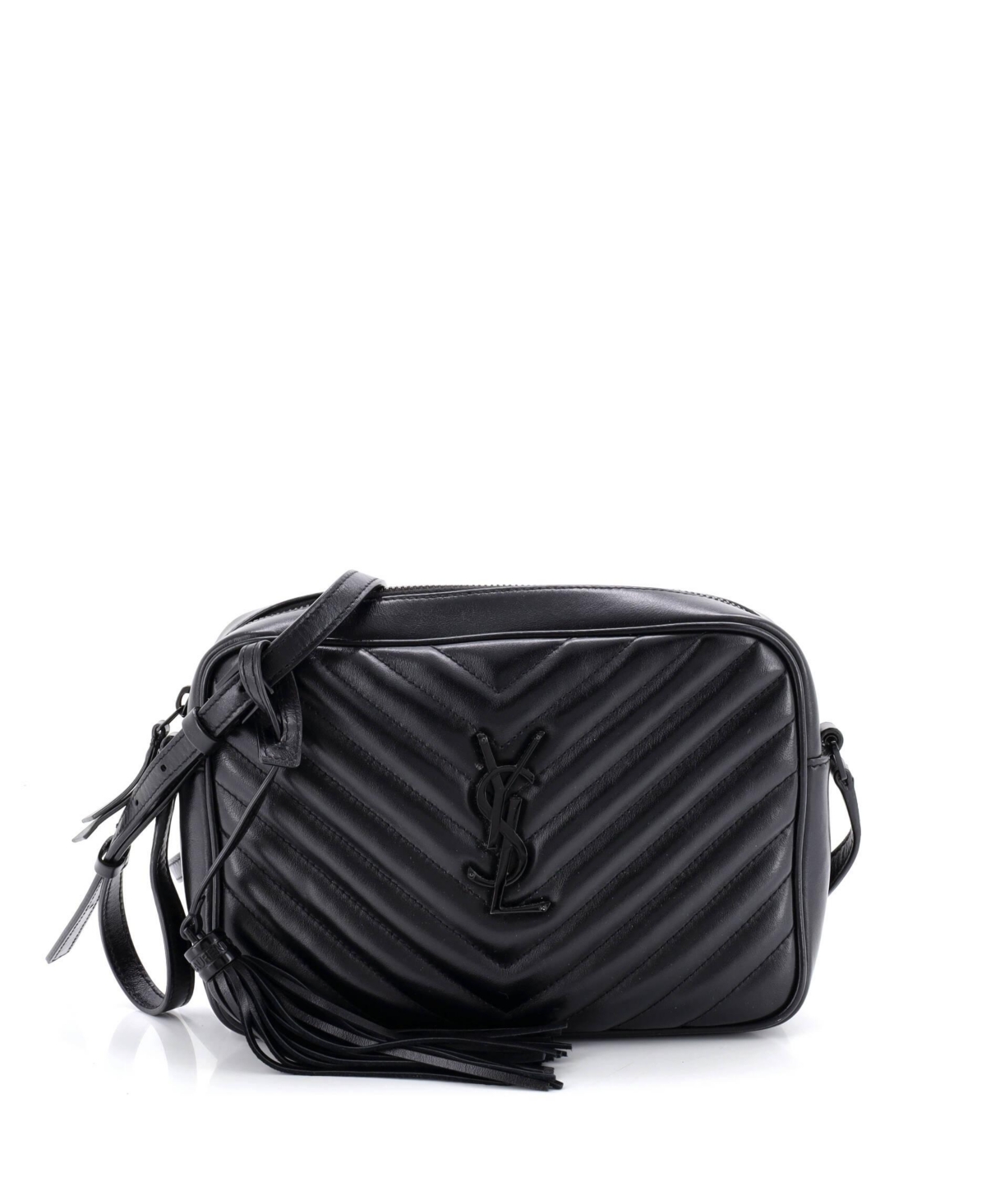 Click here for Pre-Owned Saint Laurent Small Lou Camera Bag Matel... prices