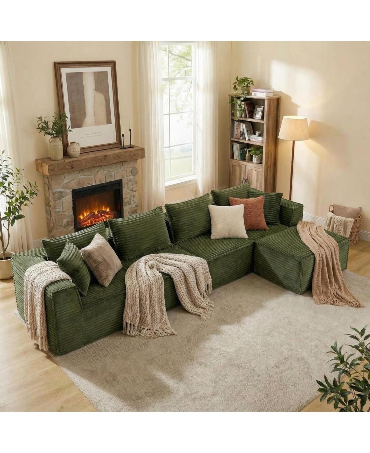 Click here for gaomon 137" Cloud Sectional Sofa  L-Shaped Mo... prices