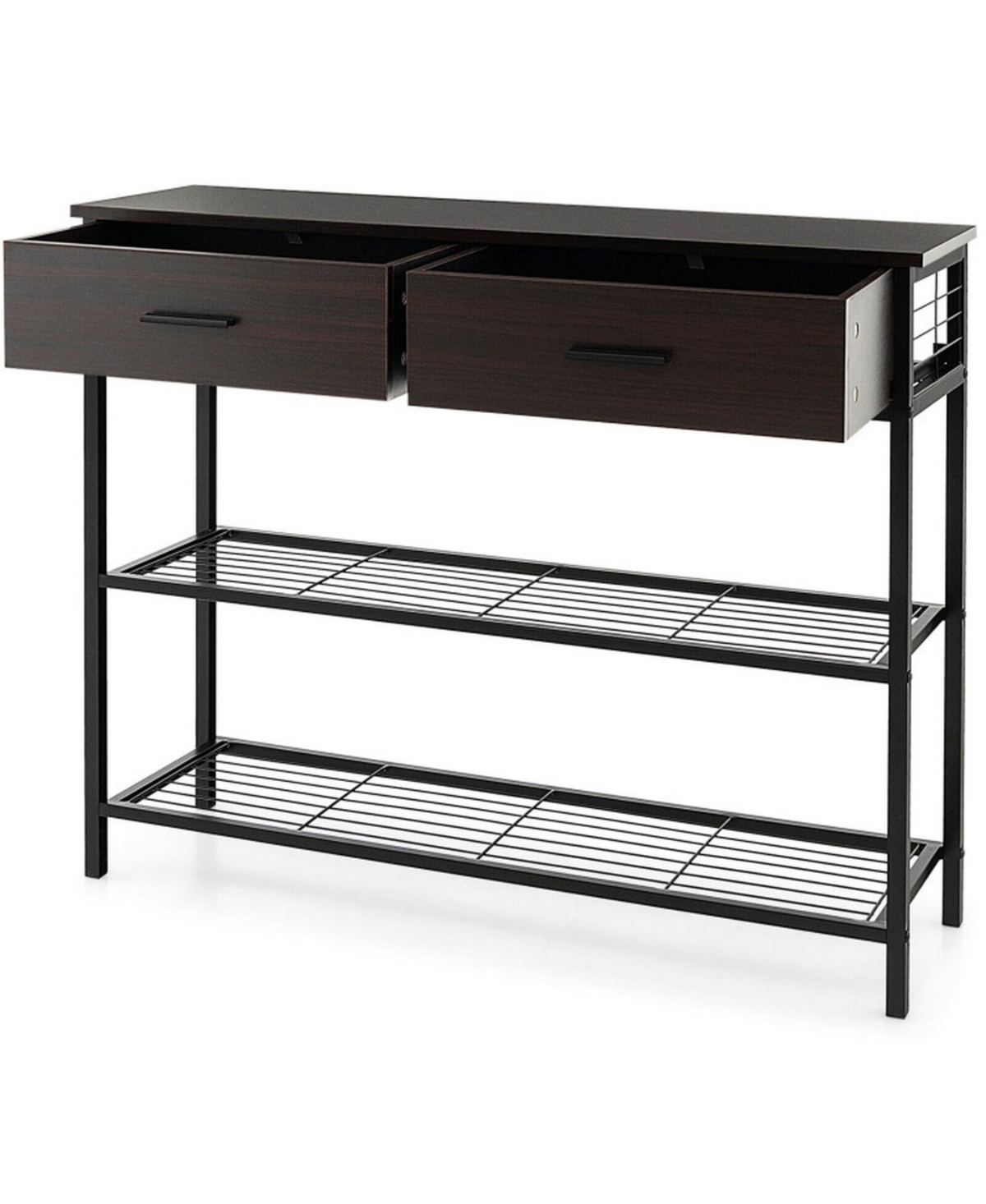 Click here for Gouun 39.5 in Narrow Entryway Console Table with 2... prices