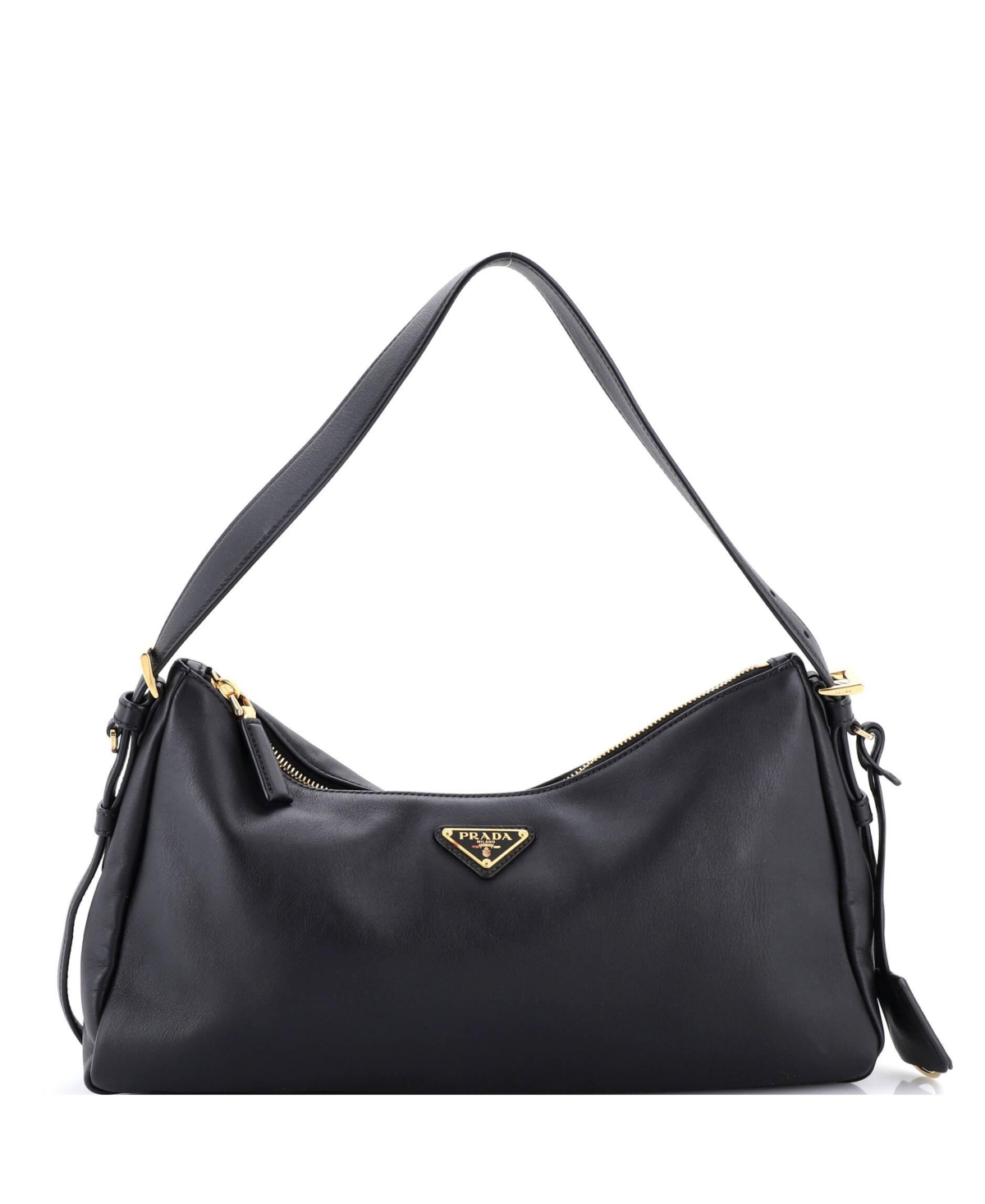 Click here for Pre-Owned Prada Medium Aimee Shoulder Bag Leather... prices