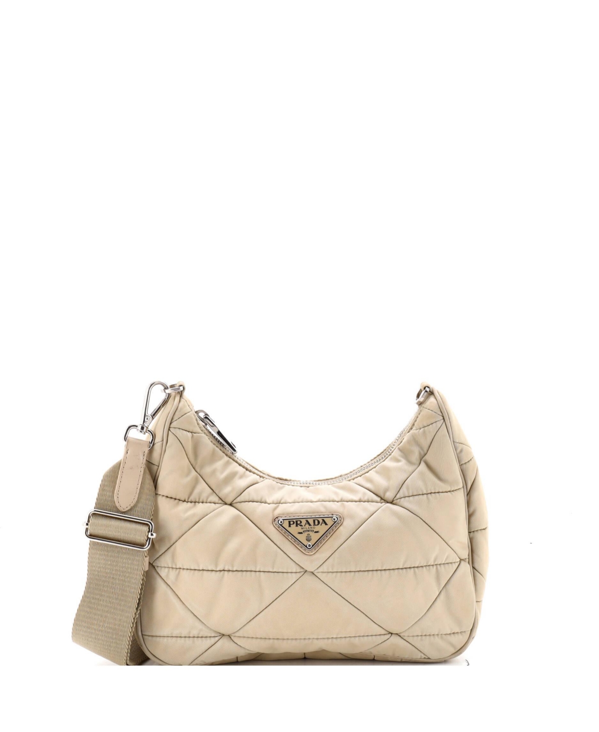 Click here for Pre-Owned Prada Small Re-Edition Shoulder Bag Quil... prices