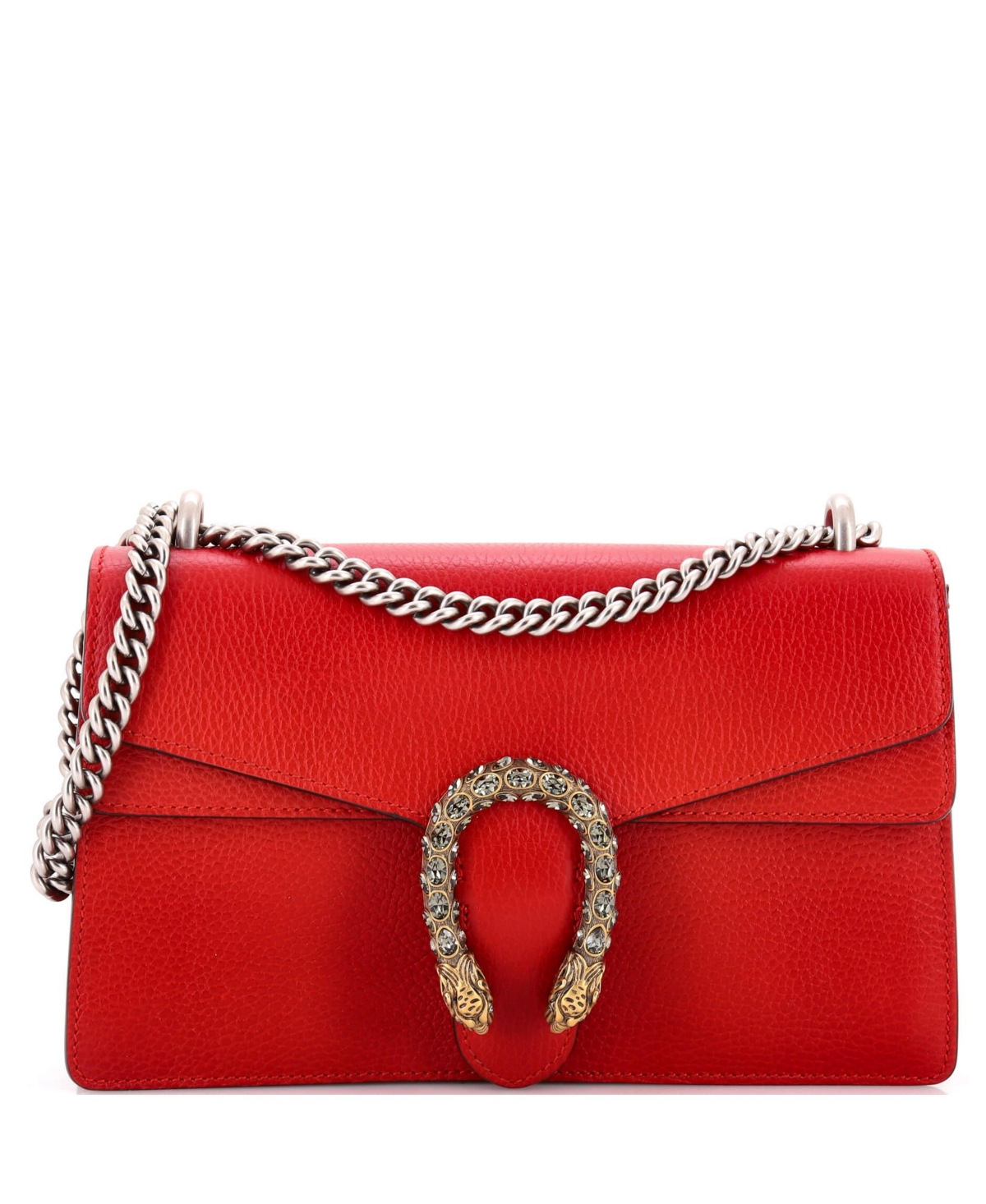 Click here for Pre-Owned Gucci Small Dionysus Bag Leather - Red prices