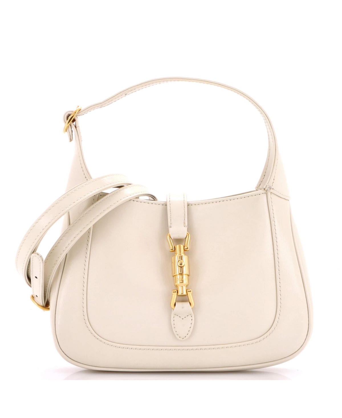 Click here for Pre-Owned Gucci Mini Jackie 1961 Hobo Leather - Pi... prices