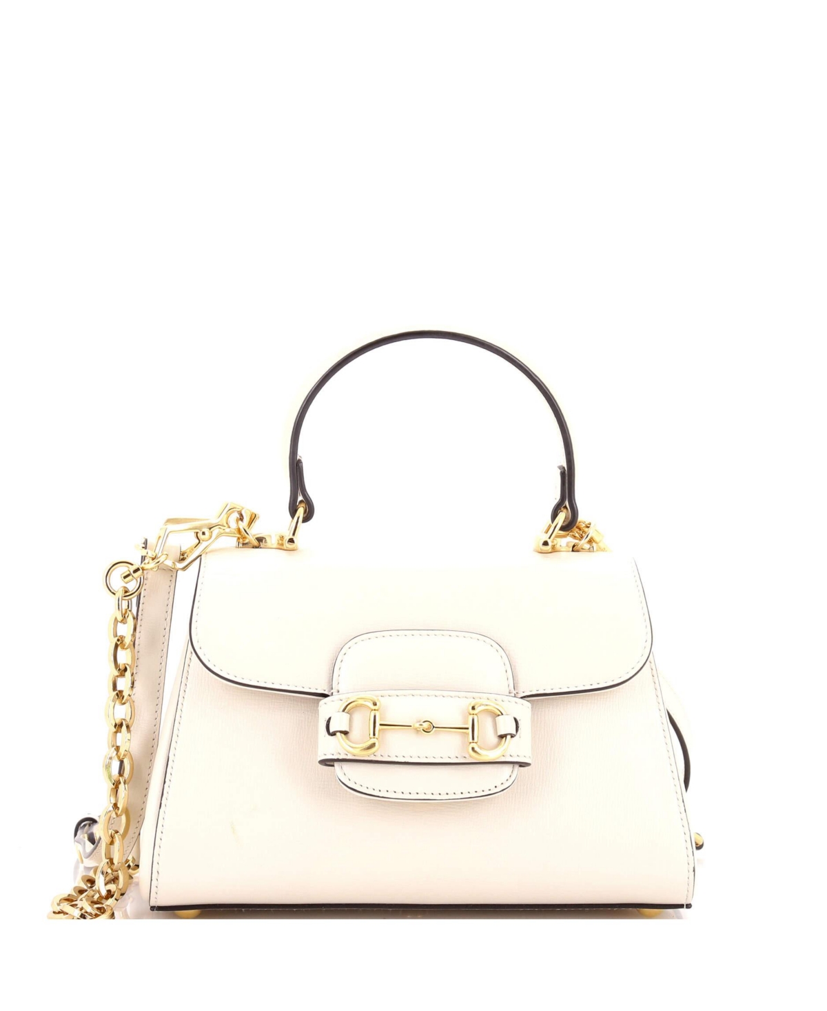 Click here for Pre-Owned Gucci Mini Horsebit 1955 Top Handle Flap... prices