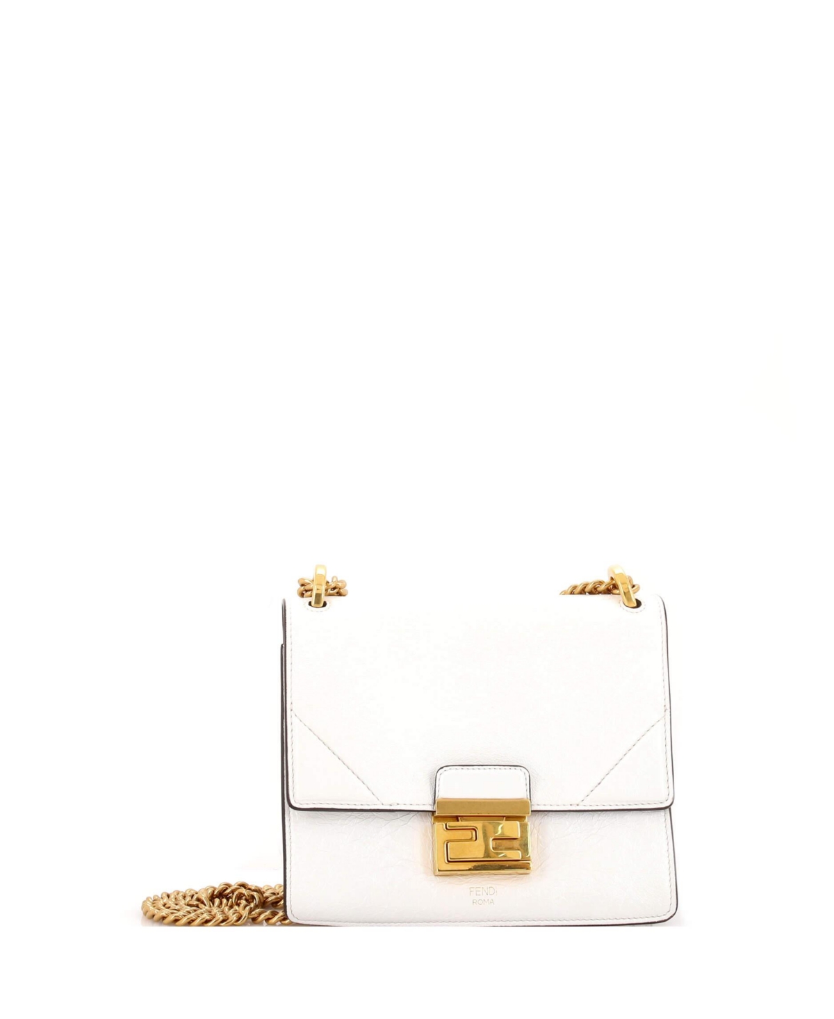 Click here for Pre-Owned Fendi Small Kan U Shoulder Bag Leather -... prices