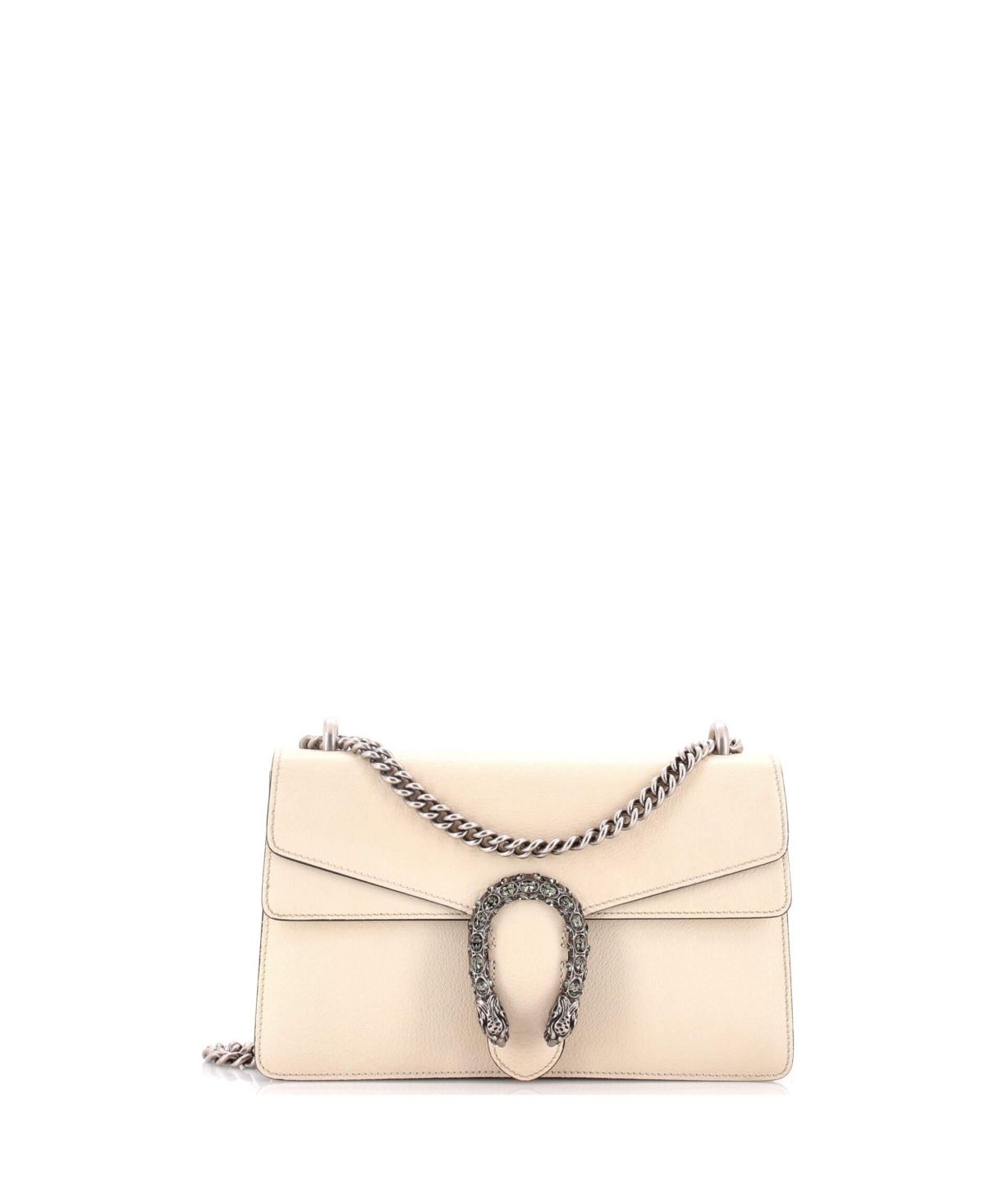 Click here for Pre-Owned Gucci Small Dionysus Bag Leather - Natur... prices