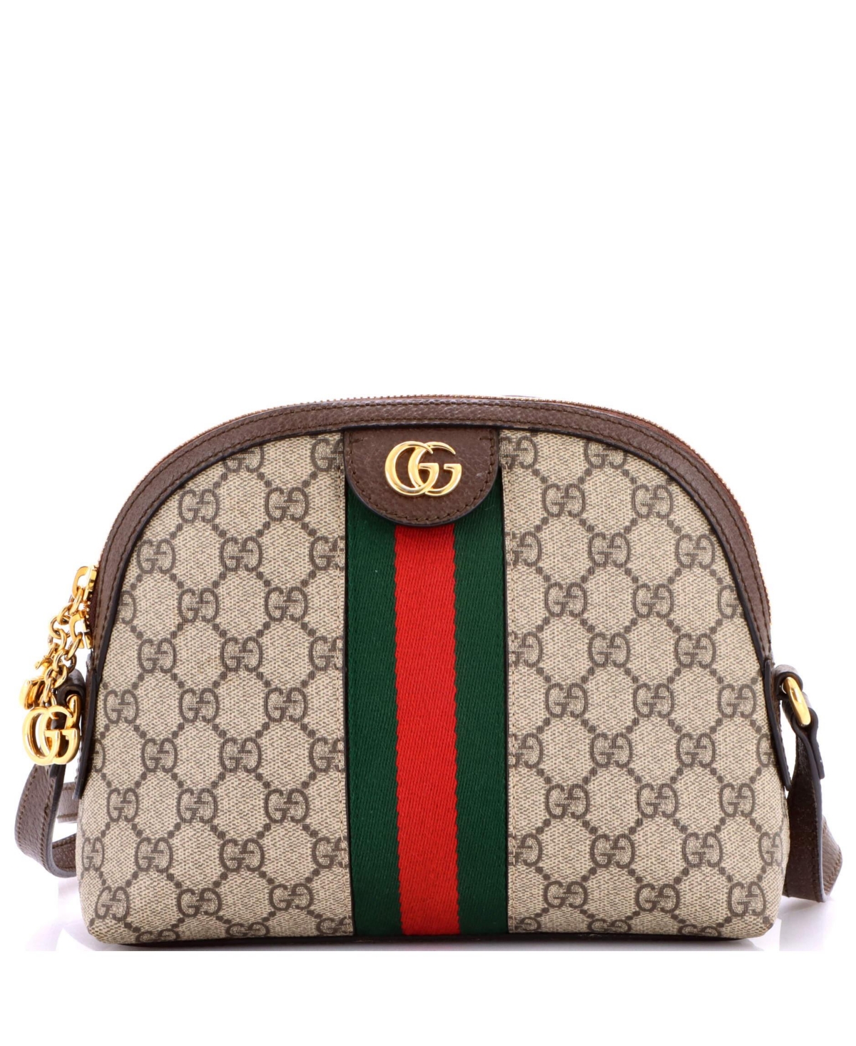 Click here for Pre-Owned Gucci Small Ophidia Dome Shoulder Bag Gg... prices