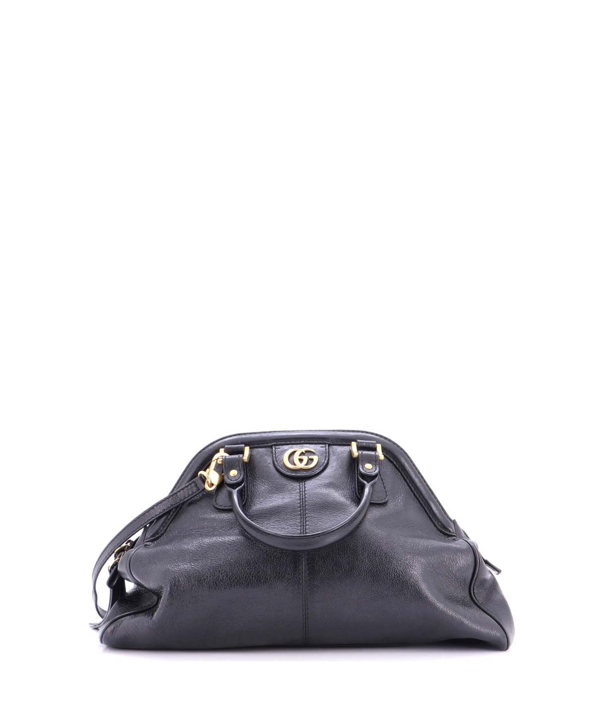 Click here for Pre-Owned Gucci Medium Re(Belle) Top Handle Bag Le... prices