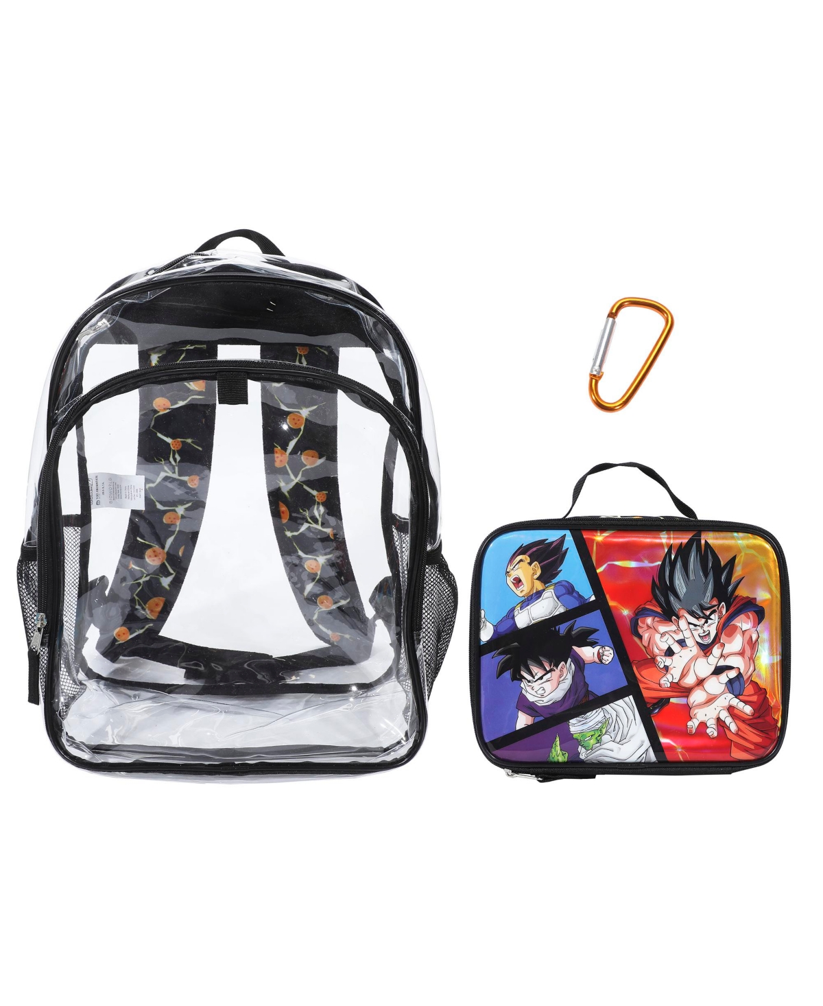 Click here for Dragon Ball Z Goku 2-Piece 16 Kids Clear Backpack... prices