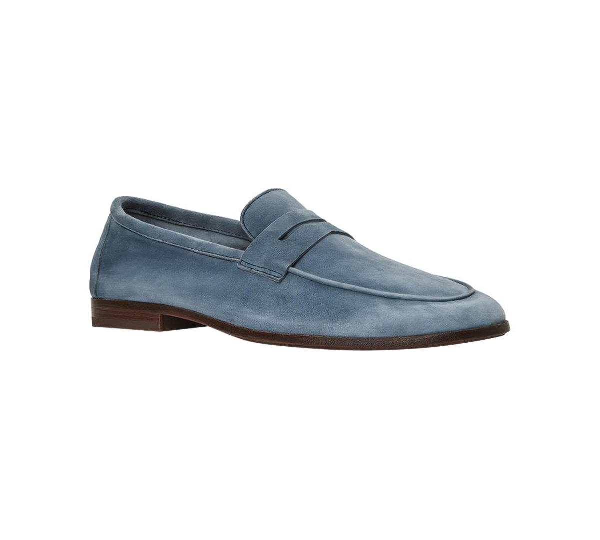 Click here for Aquatalia Mens Slip-on Round Toe Loafers - Jeans s... prices