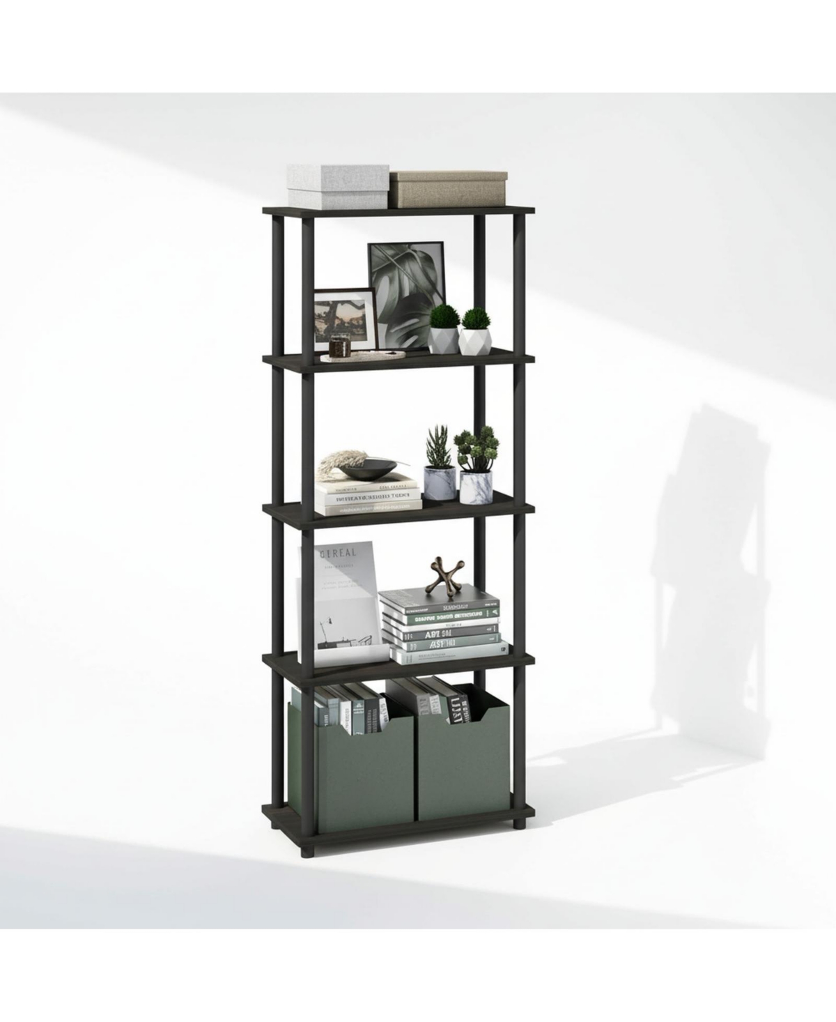 Click here for Yigii 3-Tier Bookshelf Compact Display Rack Modern... prices