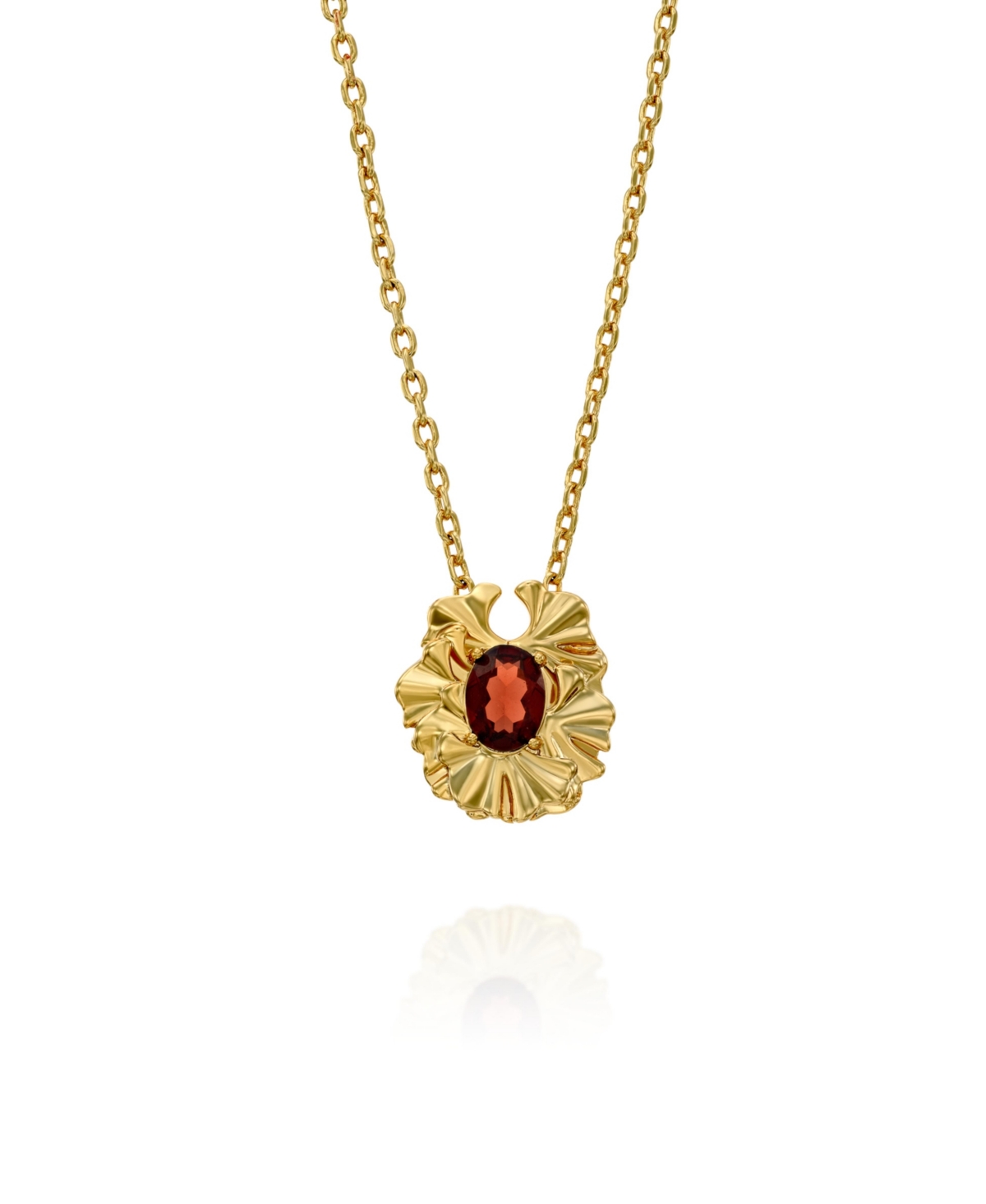 Click here for Sereia Official Clara Necklace 18K Gold over brass prices