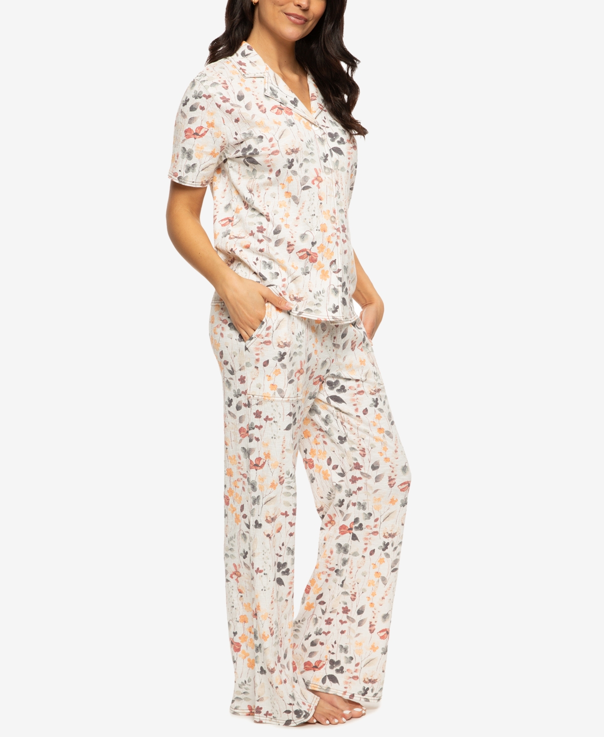 Click here for Felina Womens Josephine Notched Collared Shirt and... prices