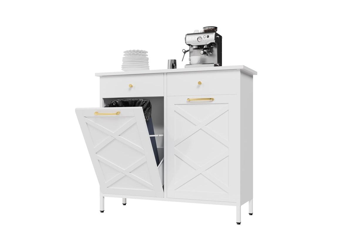 Click here for Aecojoy Double Tilt Out Trash Can Cabinet  20 Gall... prices