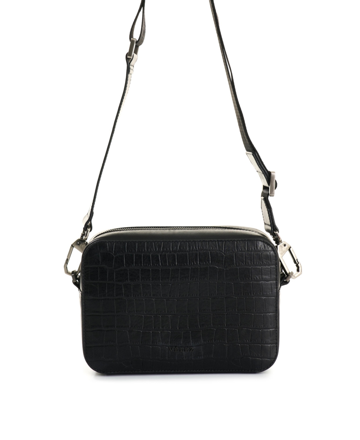 Click here for Velez Leather Crossbody Bag with Adjustable Straps... prices