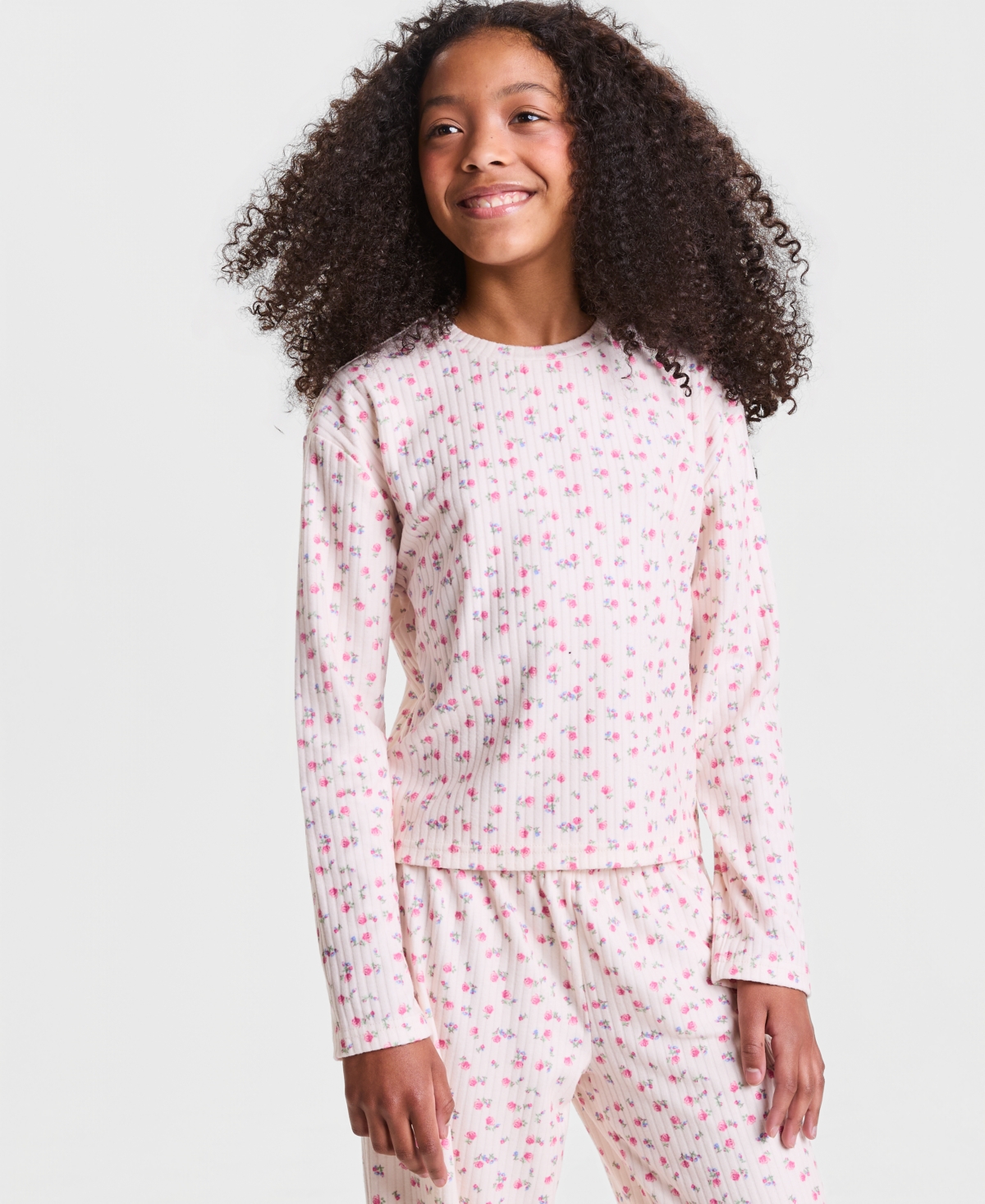 Click here for With Jules Girls 7-16 Printed Lightweight Ribbed T... prices
