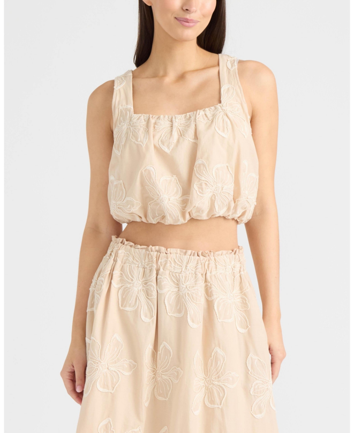 Click here for Ellen Tracy Womens Gathered Sleeveless Tank Top -... prices